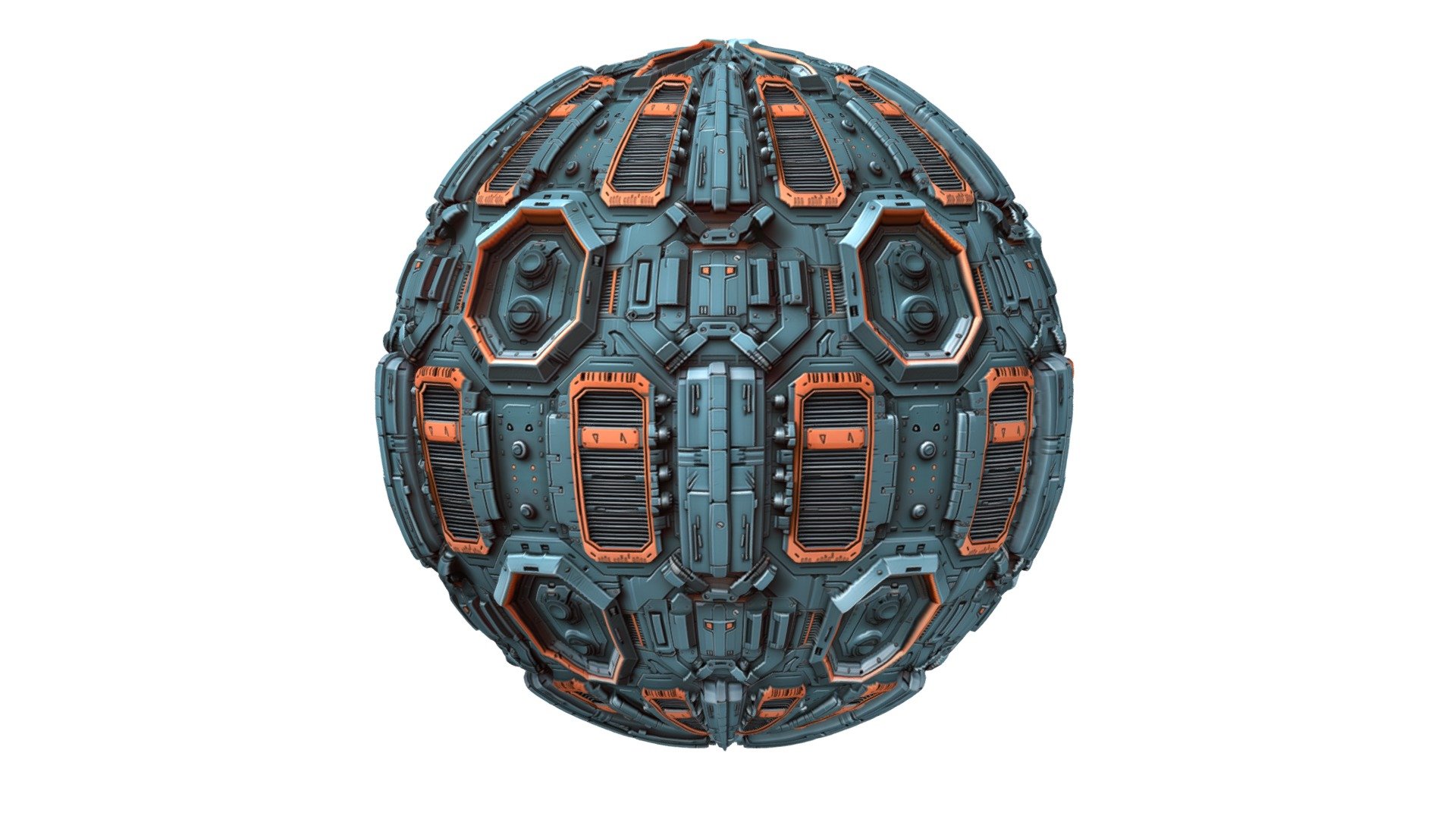 Sci-FI Seamless Texture - Buy Royalty Free 3D model by zames1992 ...