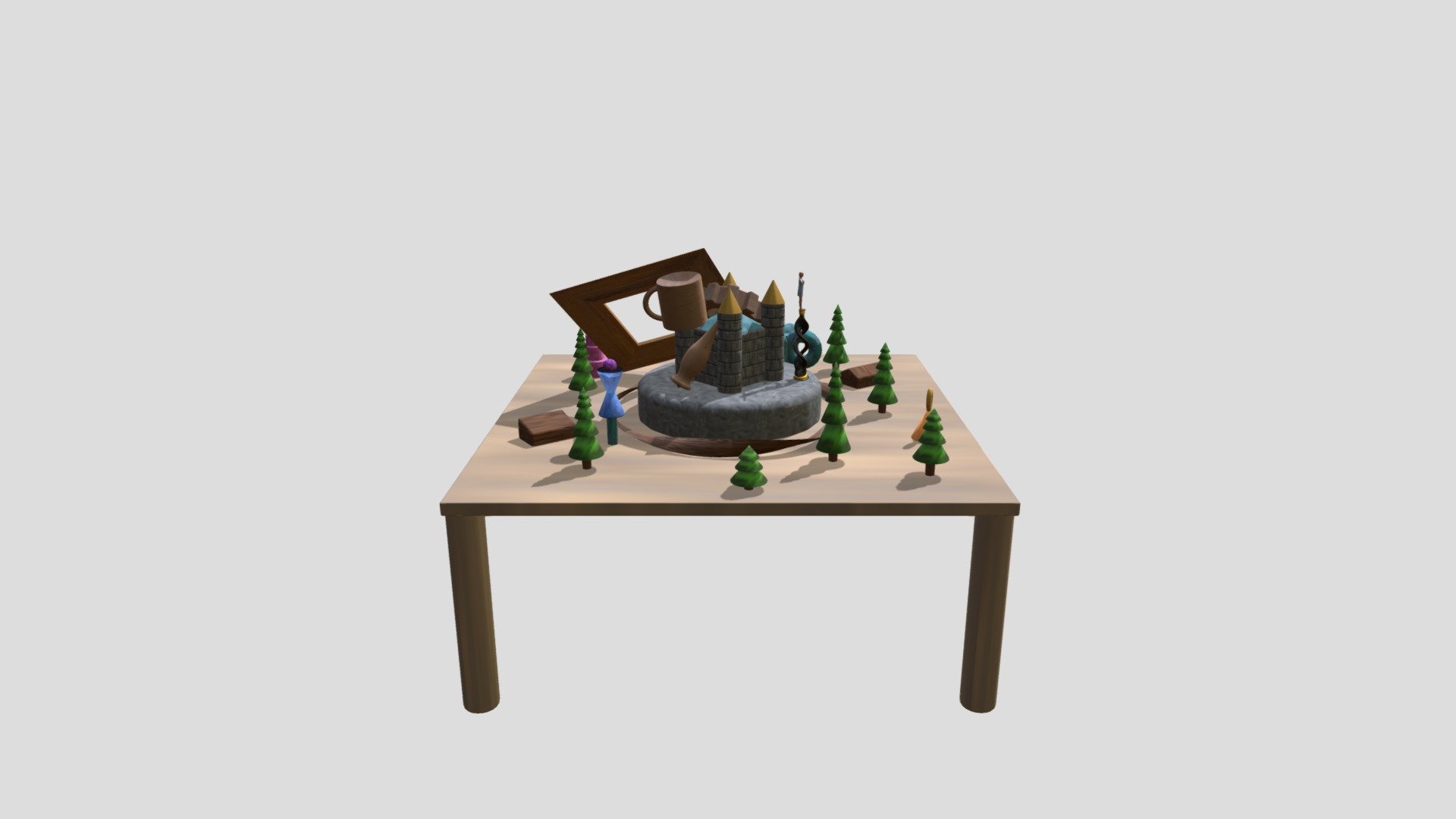 Toy Table Final - 3D model by justinrothganger [e6d4aa5] - Sketchfab