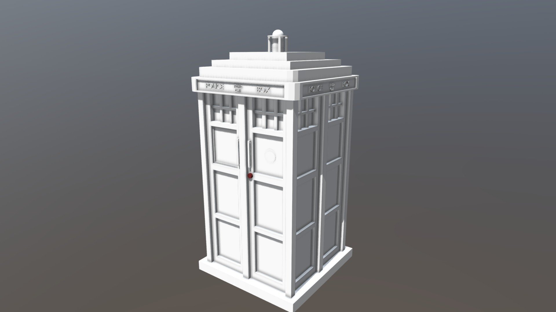 Tardis - Download Free 3D model by Gamespace (@ethan-barnes) [e6d5396 ...