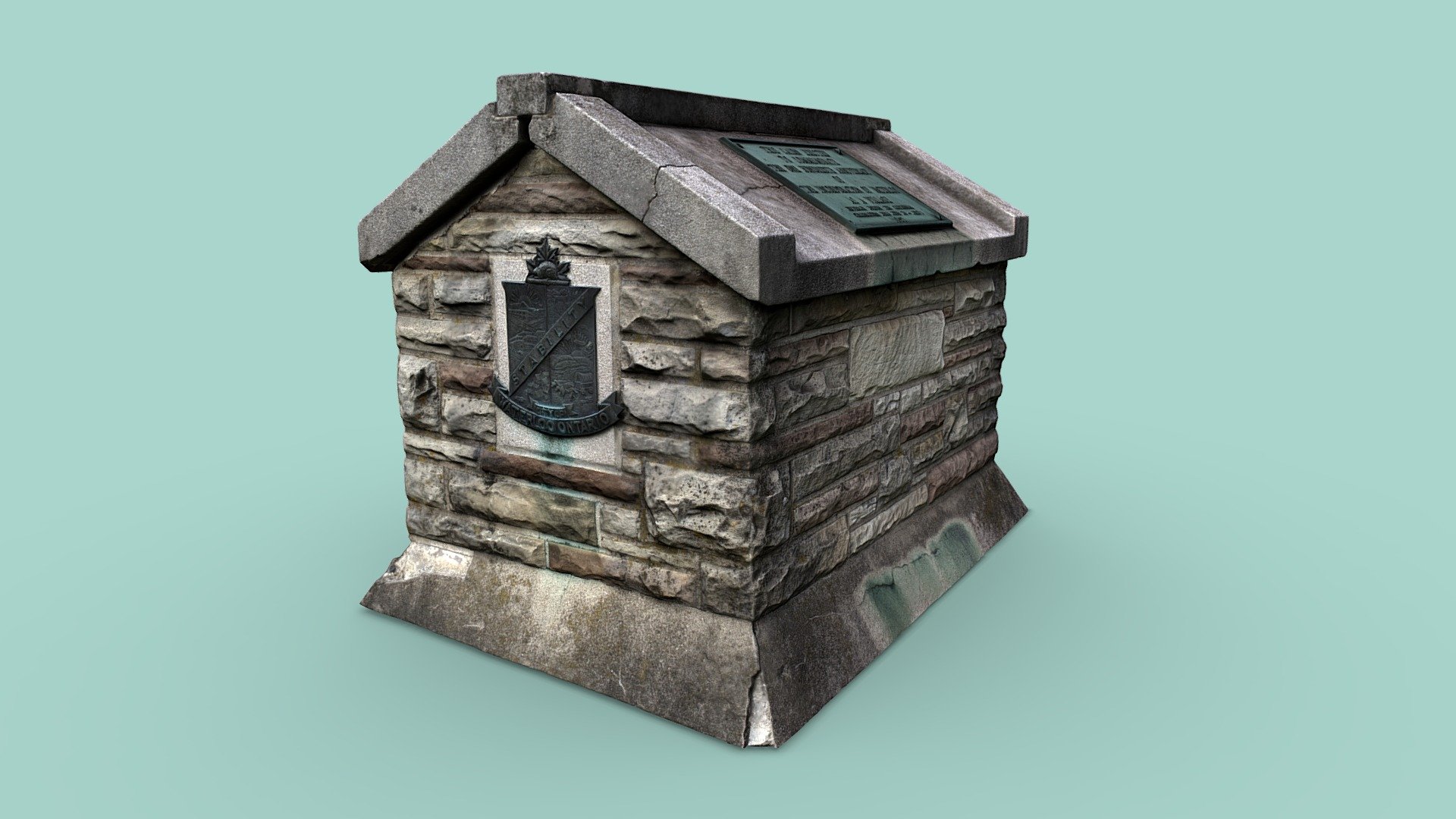 Waterloo Centennial Cairn - 3D model by MichaelCamiloSaari [e6d6cc5 ...
