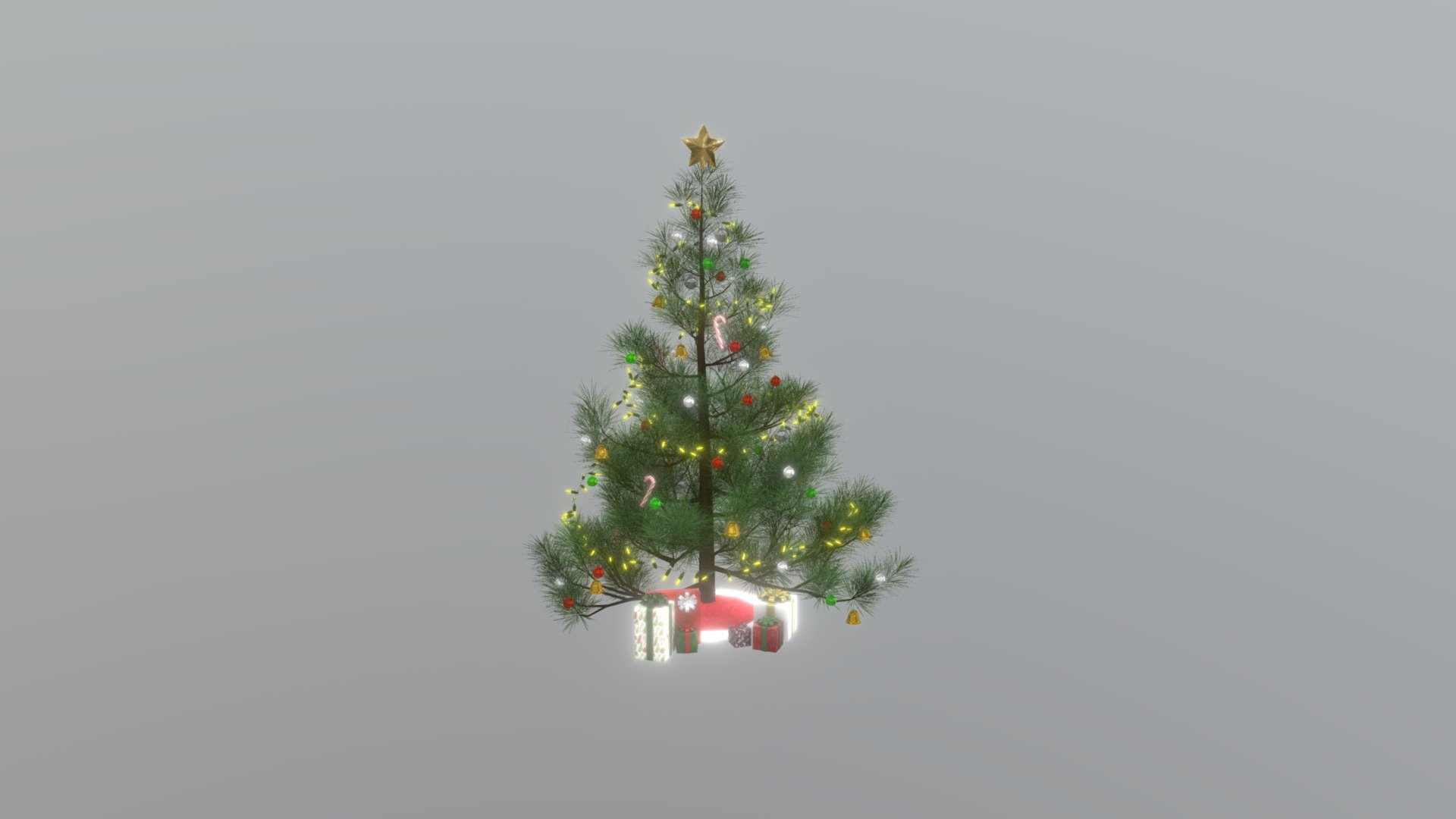 Christmas Tree - 3D model by gzmkirantepe (@gzm25) [e6d6d75] - Sketchfab