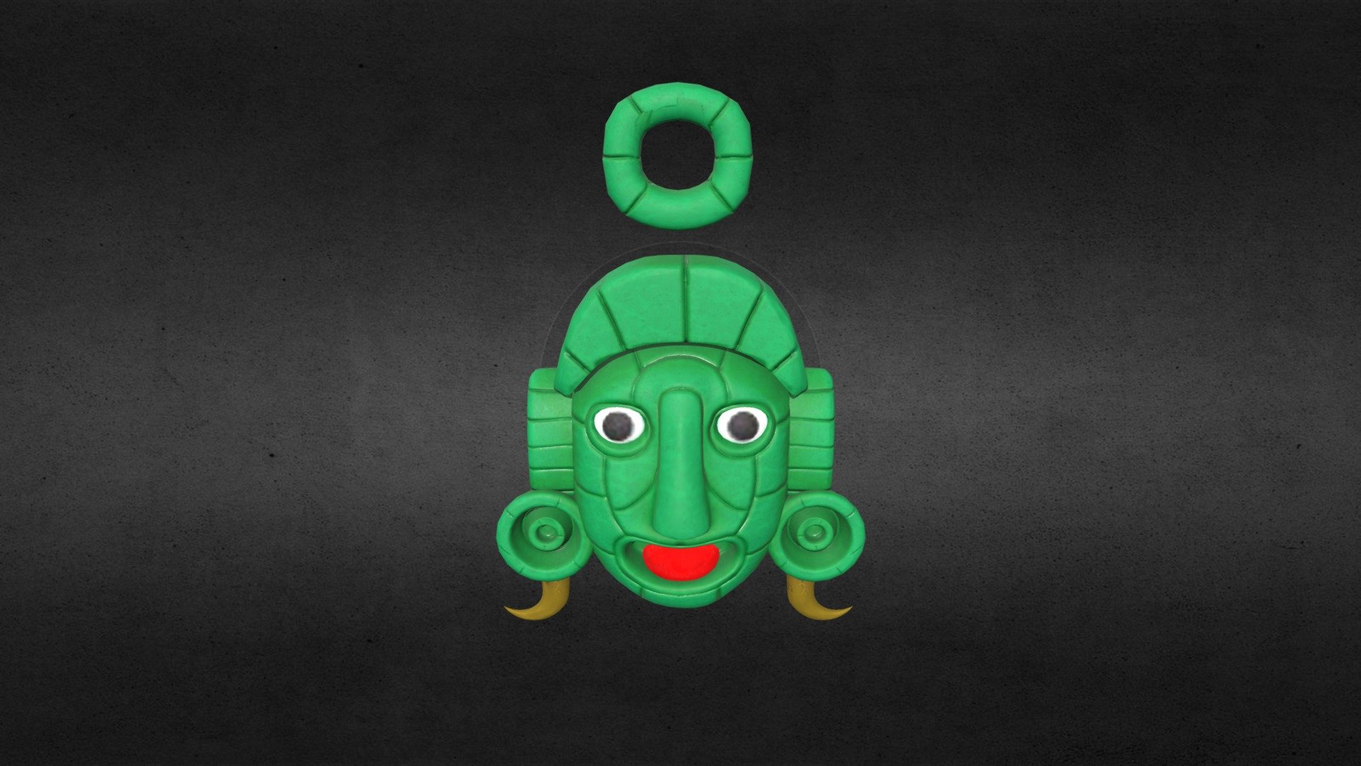 Mayan mask stylized - 3D model by IzakGam3 [e6d788f] - Sketchfab