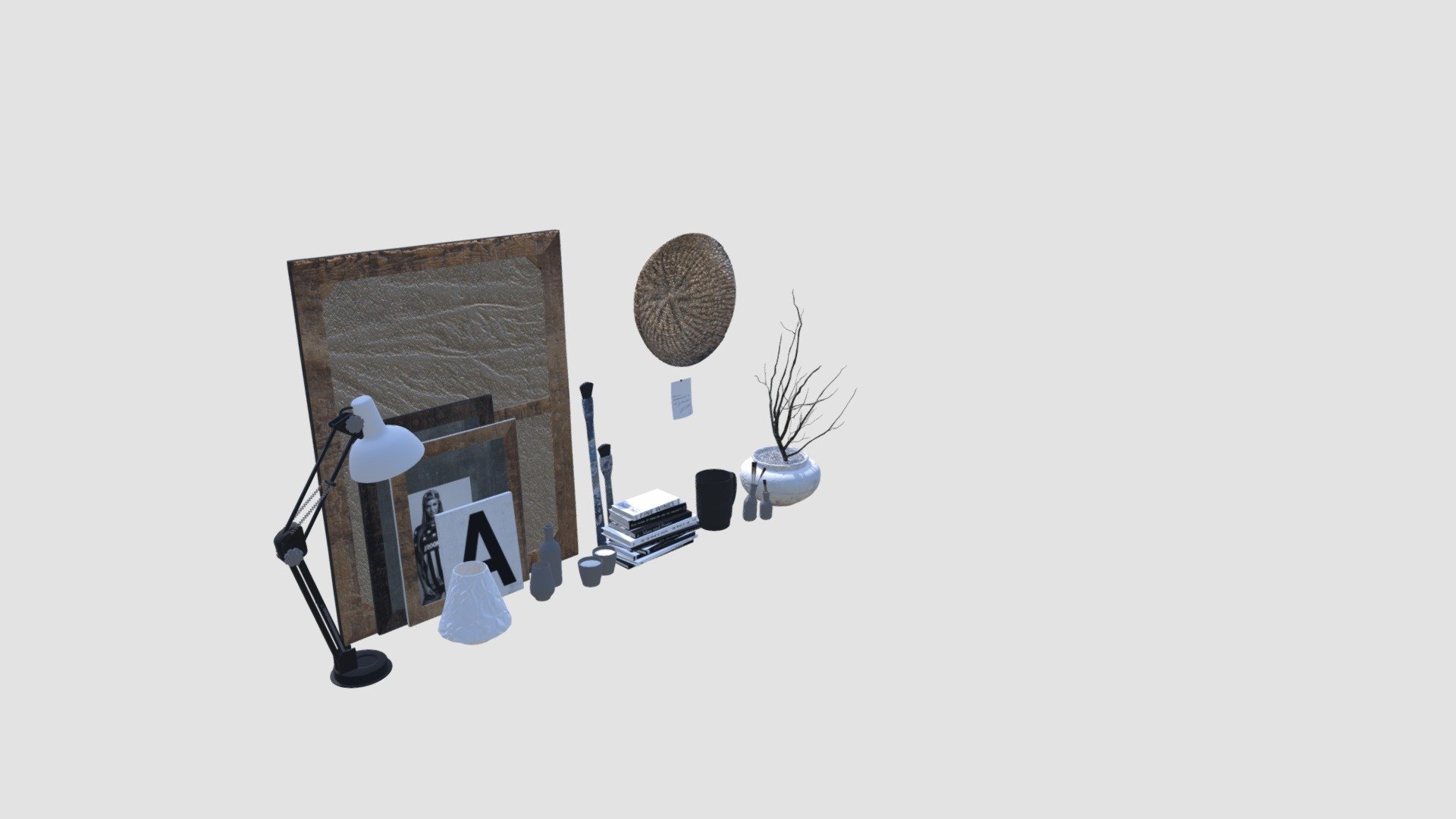prop set - Buy Royalty Free 3D model by Evermotion [e6d7943 ...