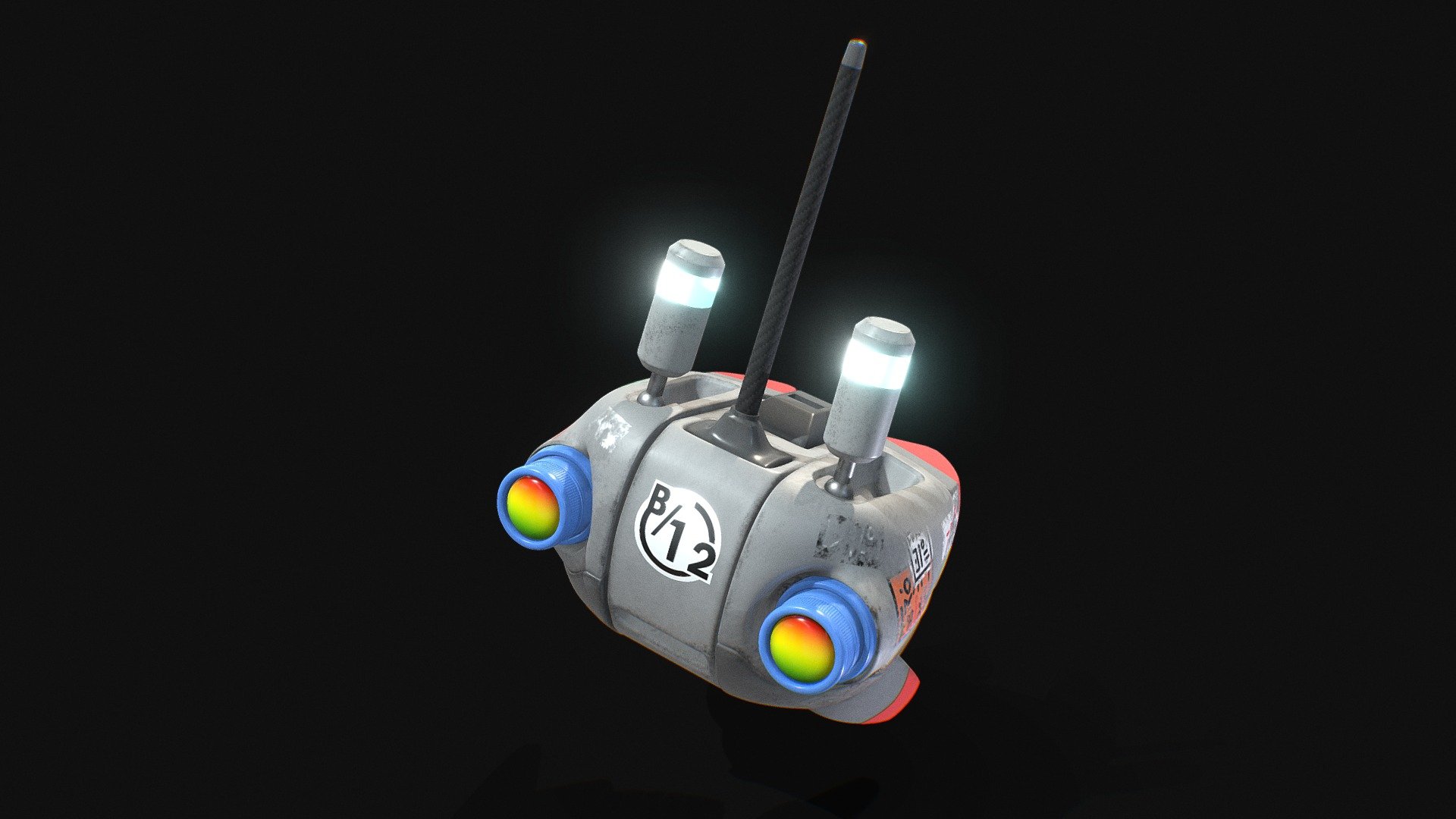 B12 DRONE FROM "STRAY" - 3D model by Nate Florendo (@nateflorendo ...