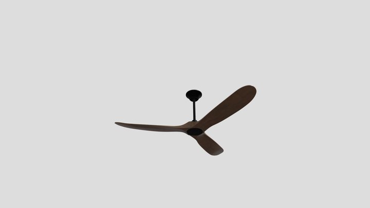 Wooden-fan 3D models - Sketchfab
