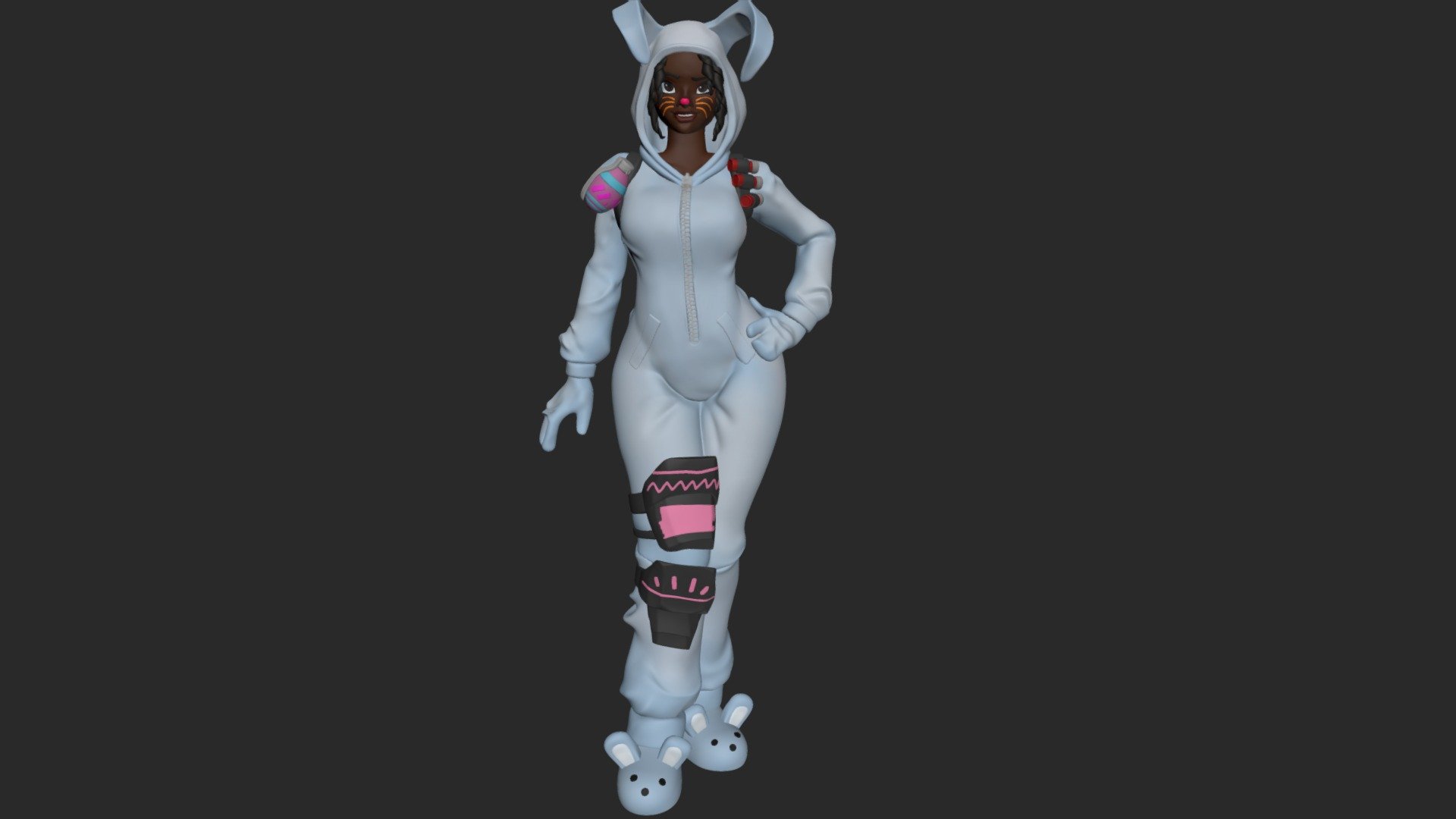 Bunny Brawler VR sculpt - 3D model by gragax version 2 (@dragonballfan ...