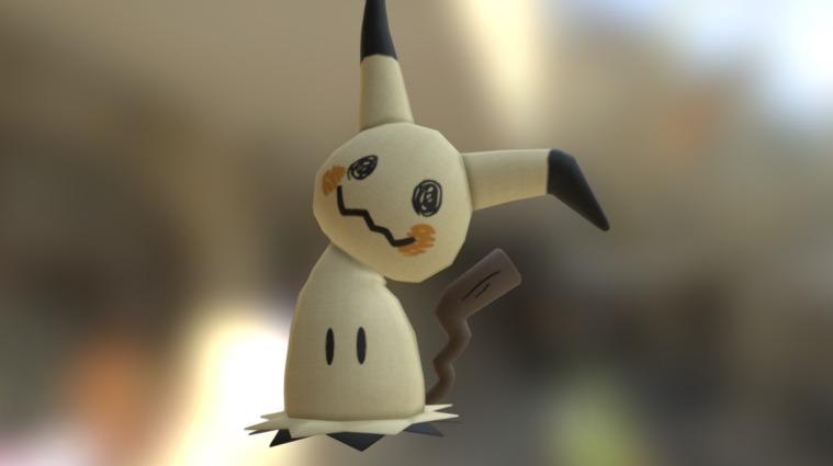 Mimikyu - Download Free 3D model by blackscrip [e6d9bb7] - Sketchfab