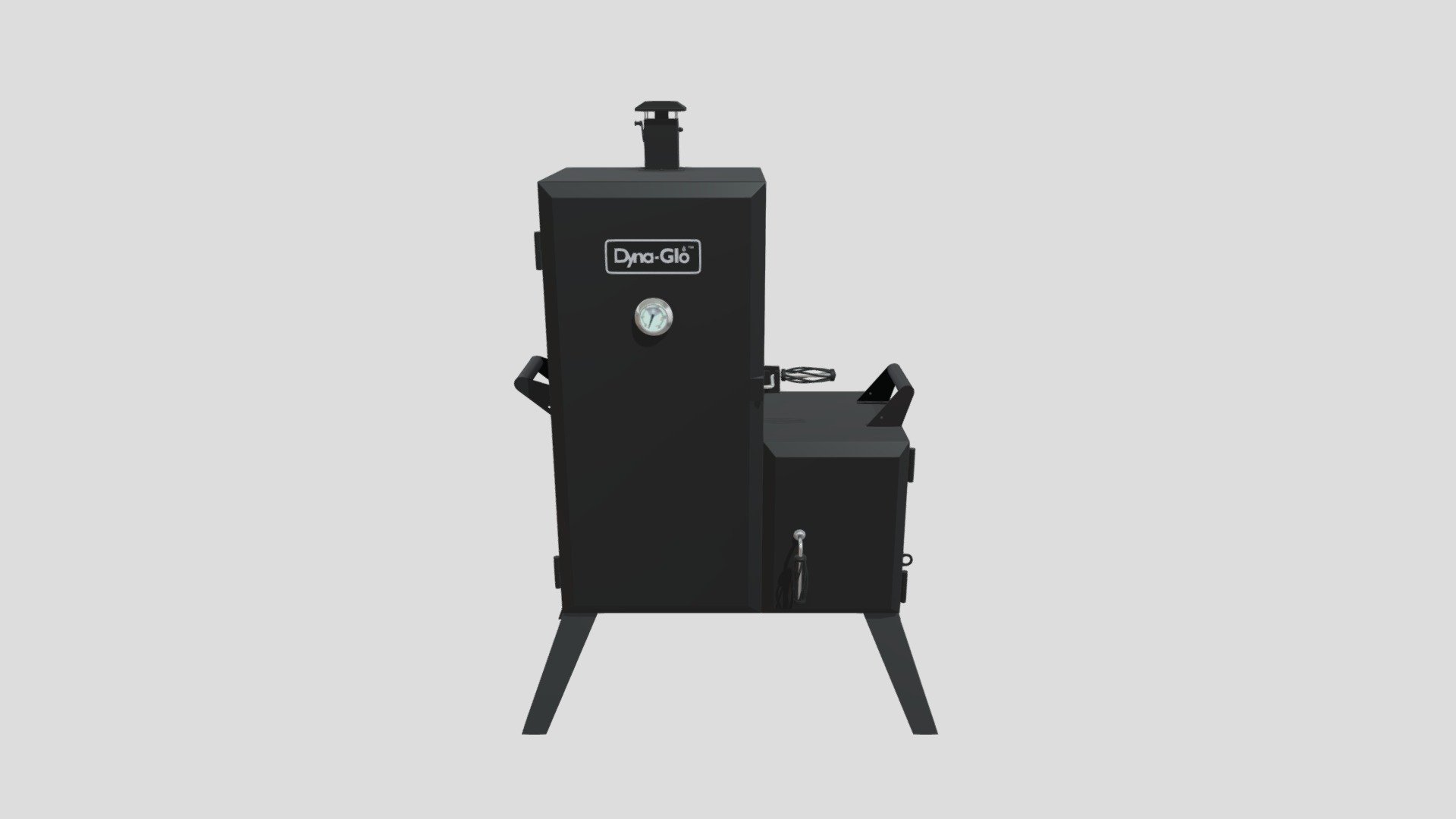 Charcoal Smoker - 3D model by quanvhv.02 [e6db011] - Sketchfab