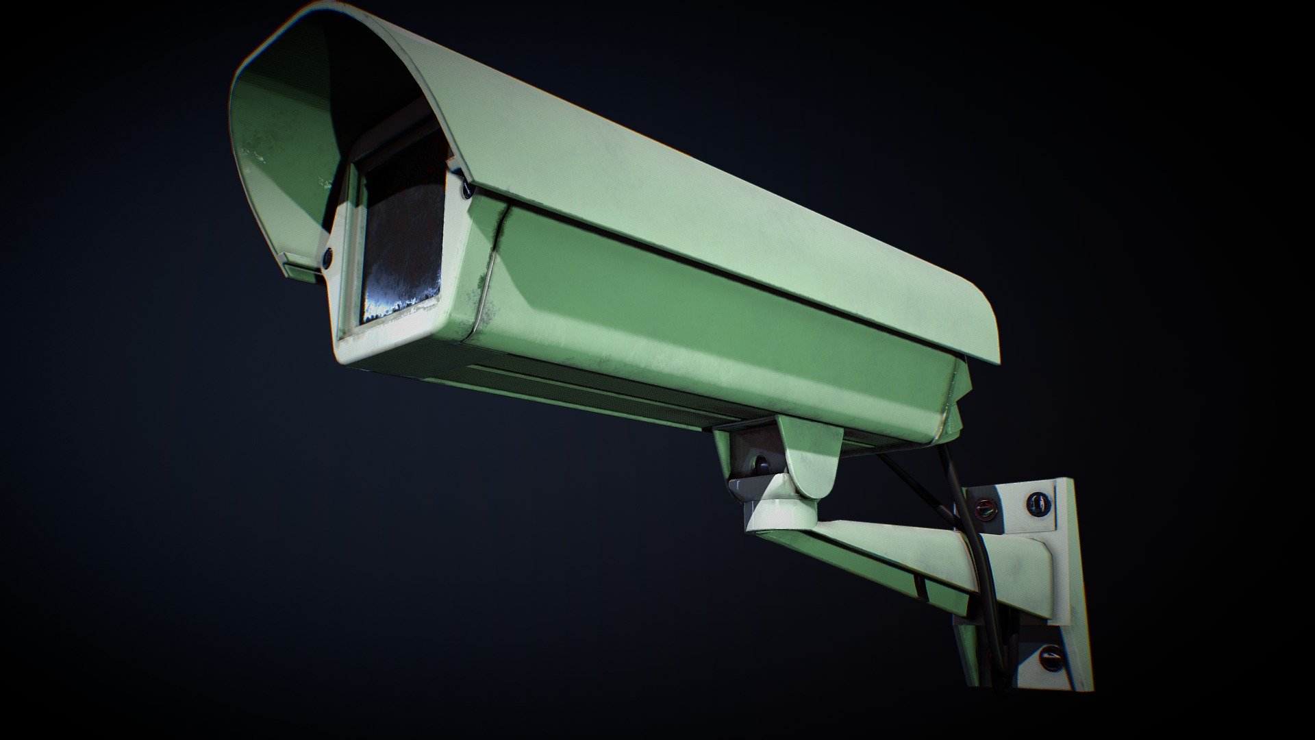 Lowpoly Security Camera CCTV - 3D model by batin (@bat_in) [e6db8af ...