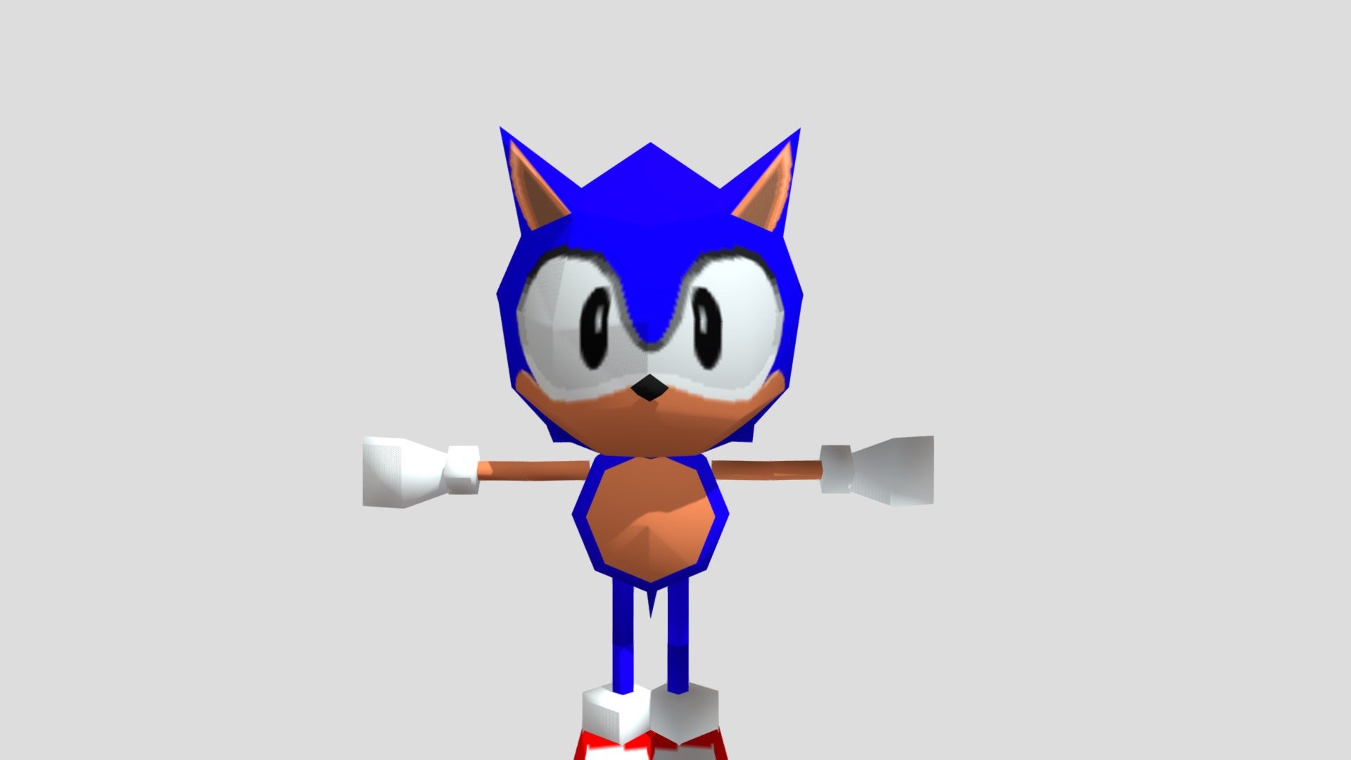 Sonic Saturn - Download Free 3D model by JadeandPals [e6dc3a3] - Sketchfab