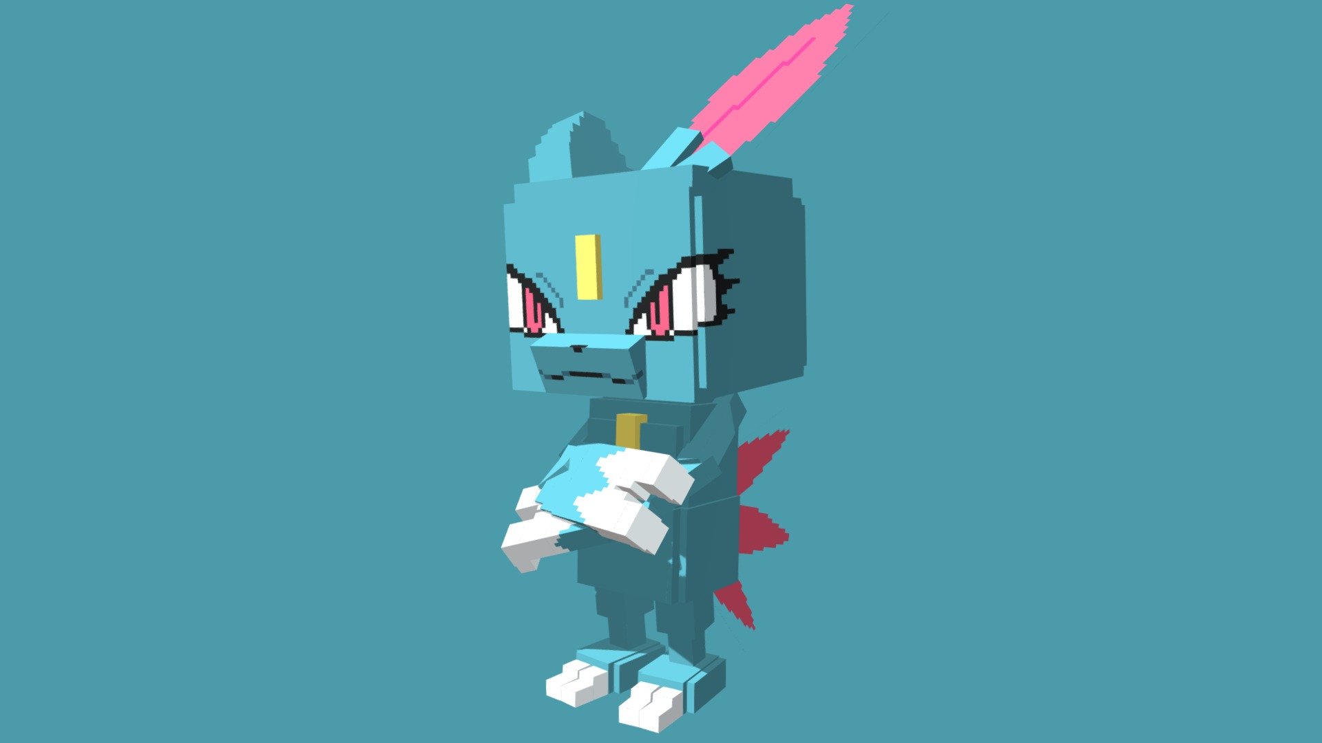 Sneasel - 3D model by marioplumer71 [e6dcc81] - Sketchfab