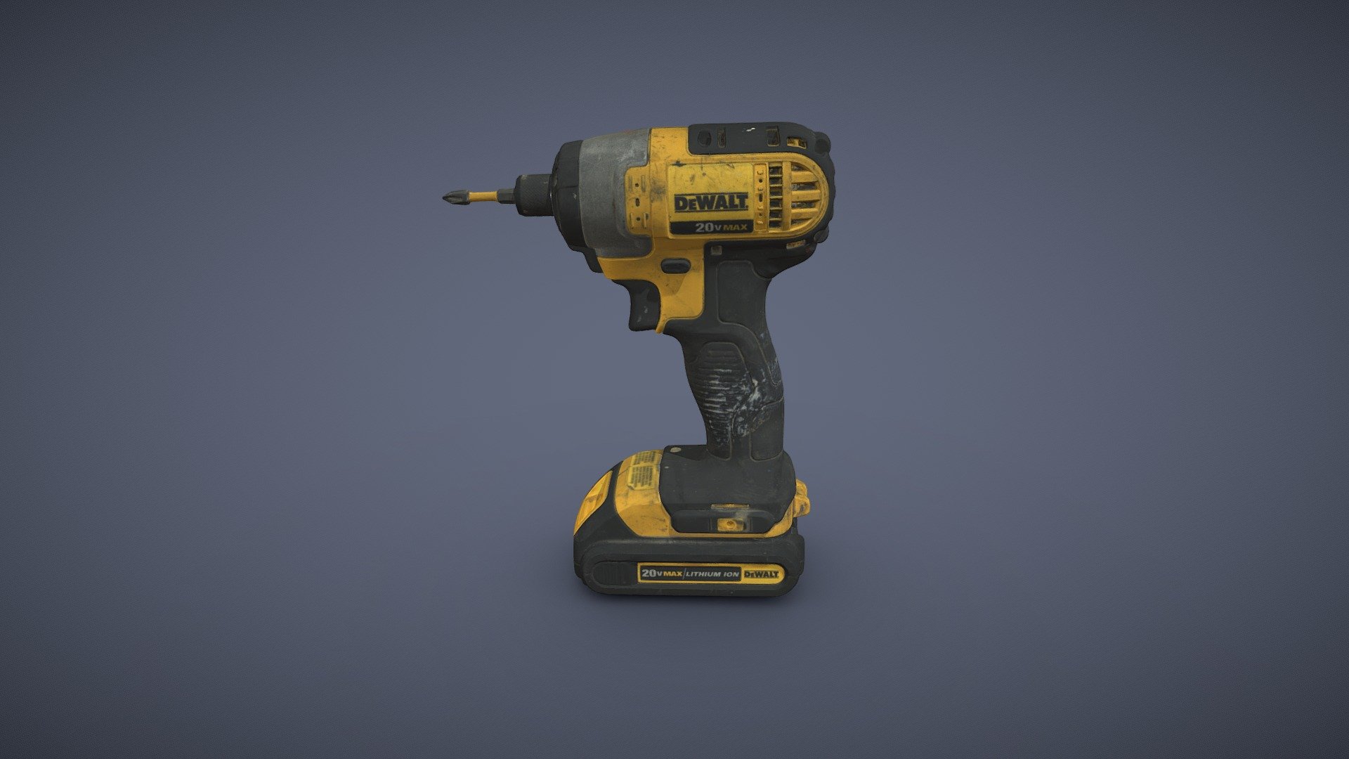 Impact Driver 10k Polygon - Download Free 3D model by Reality_3D ...