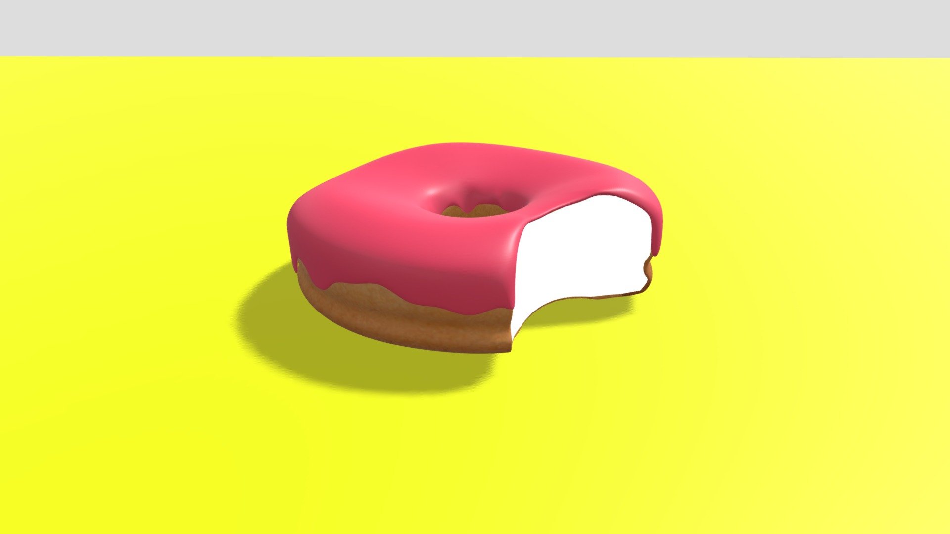 Donut - 3D model by yay030 [e6dda55] - Sketchfab