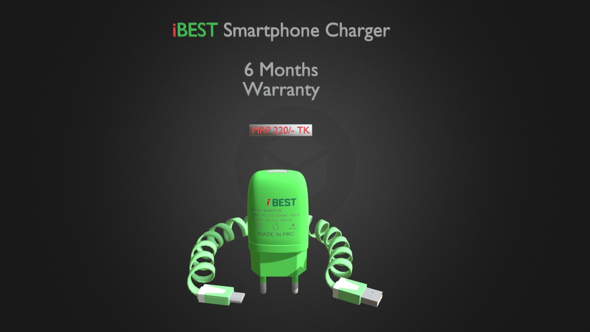 iBEST Smartphone Charger - 3D model by Creative Mango (@mangotv1971 ...