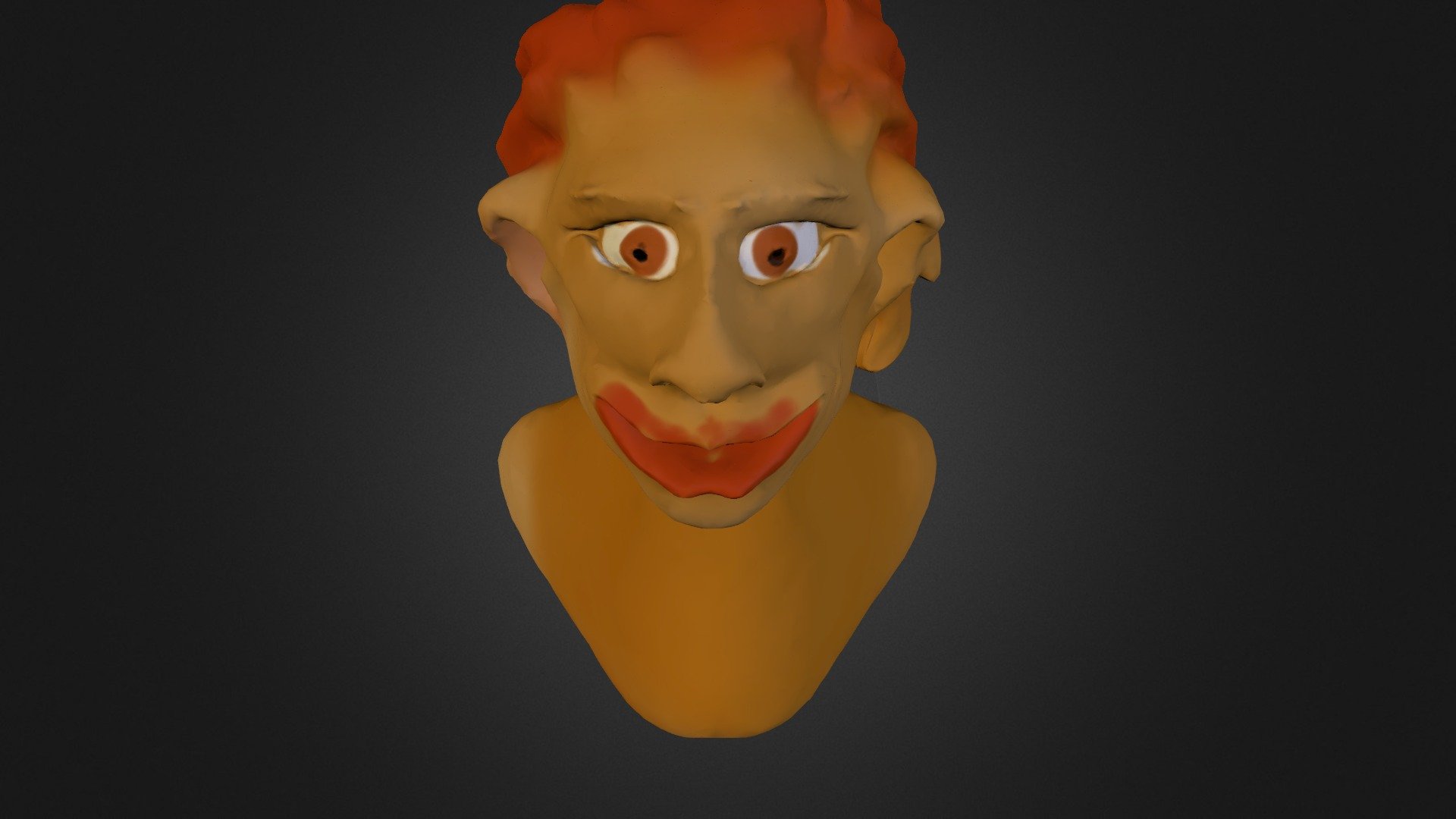 happy :-) - 3D model by leopoly [e6debd0] - Sketchfab