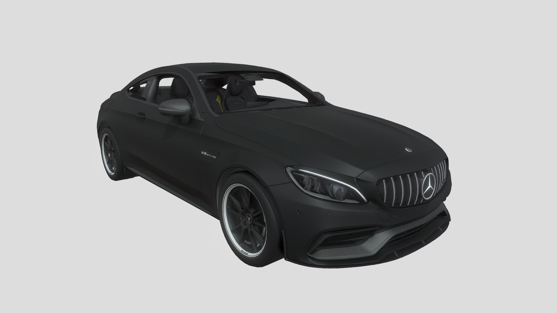 Mercedes Benz C63S AMG Lodded ,Mobile Ready - 3D model by ahmetfrk.0571 ...