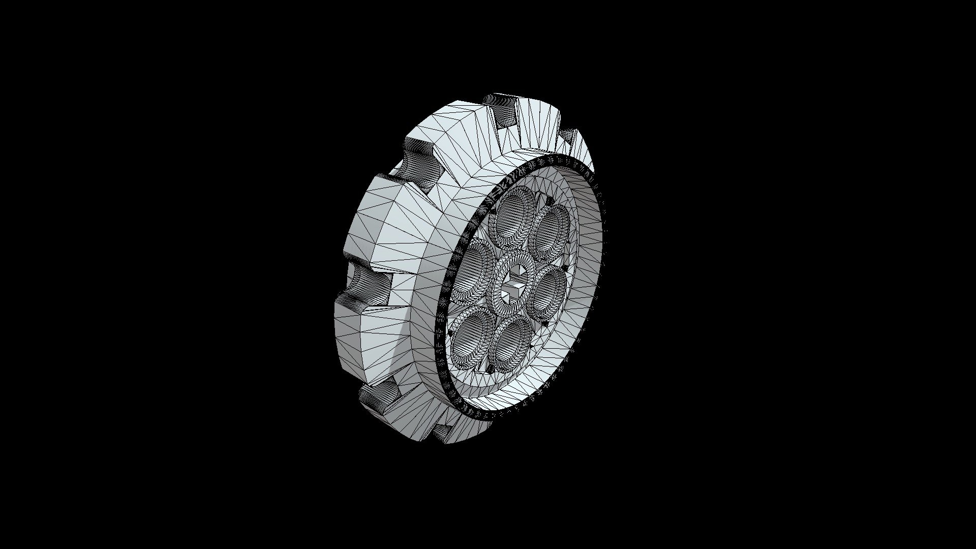 Tread Sprocket Wheel Large - Download Free 3D model by 2XstreamRobotics ...