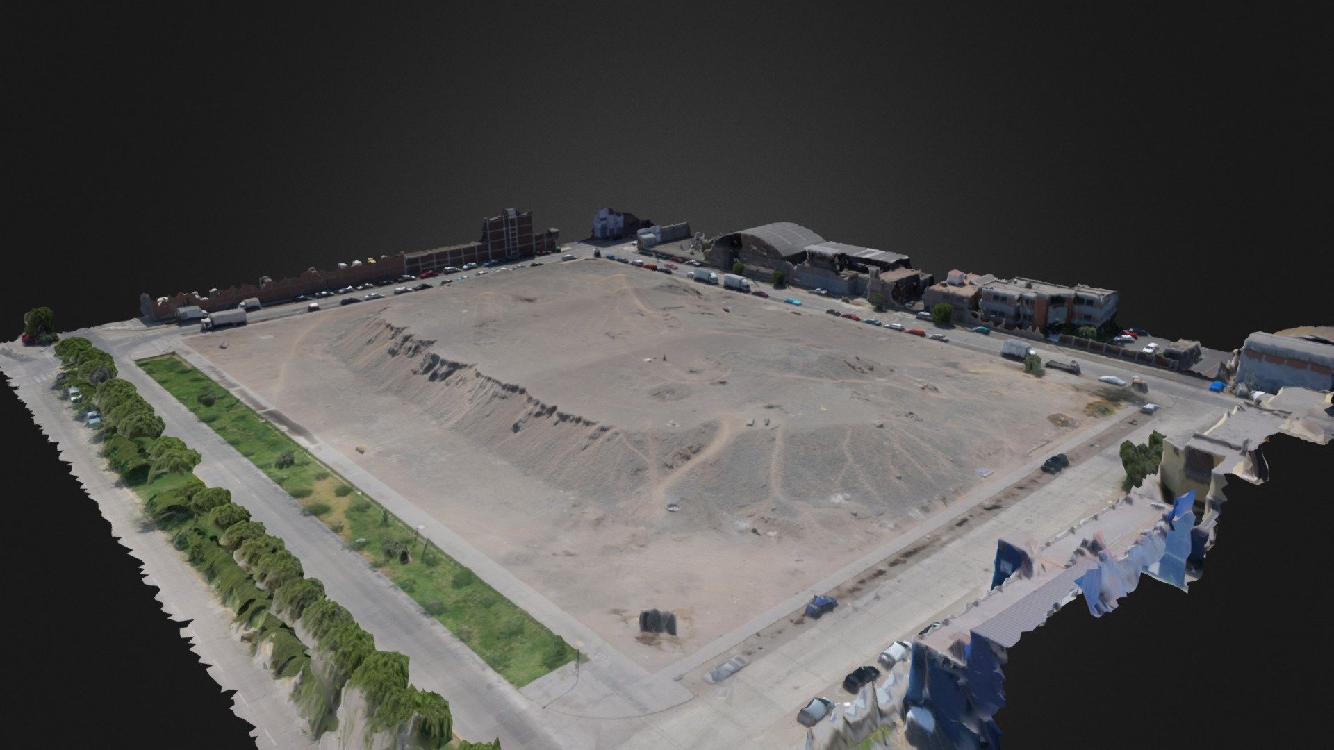 Sitio Arqueológico Santa Raquel - 3D model by DIRECCIÓN DE CATASTRO Y ...