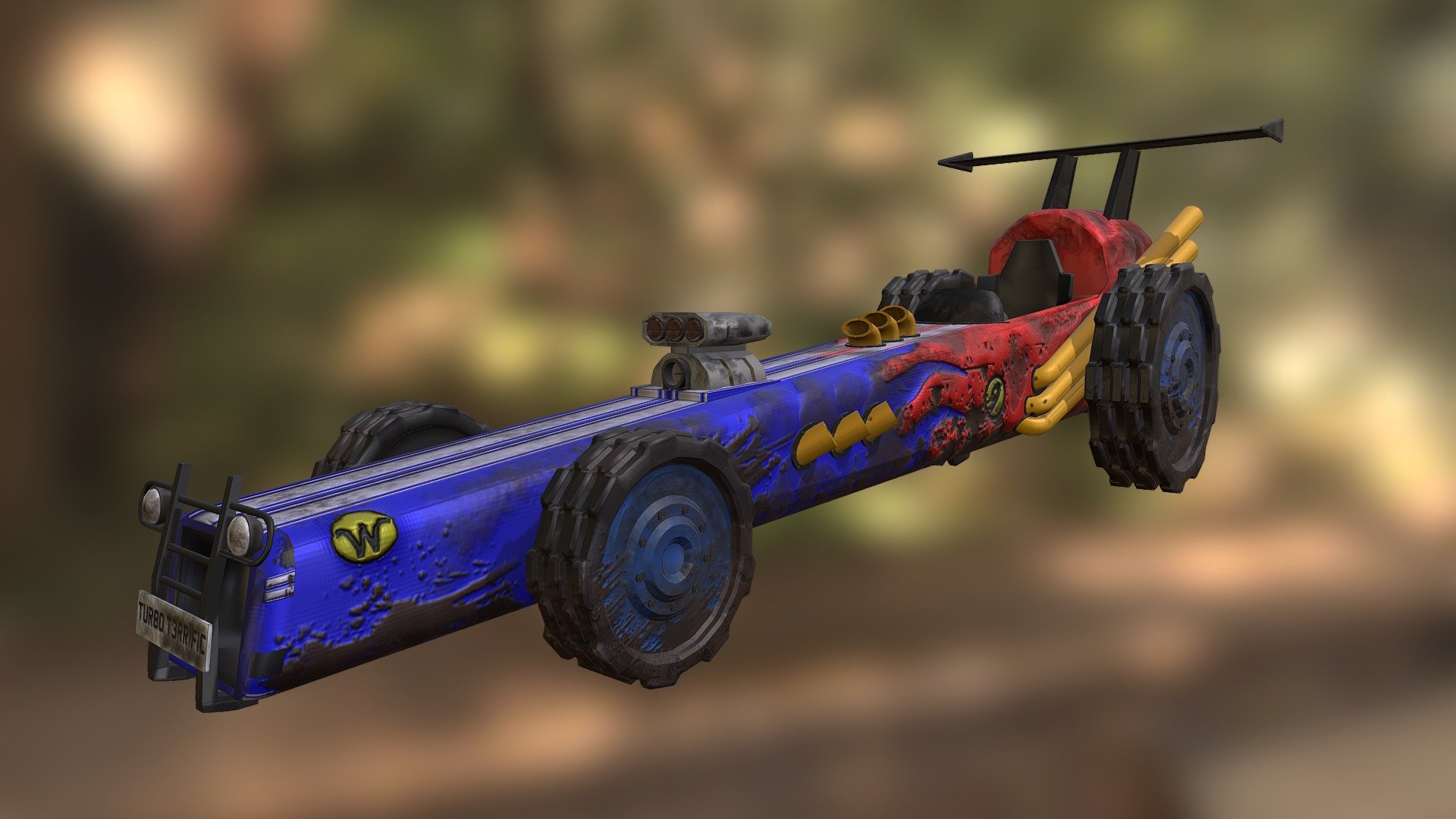 Turbo Terrific - 3D model by jackanewton [e6e61e7] - Sketchfab