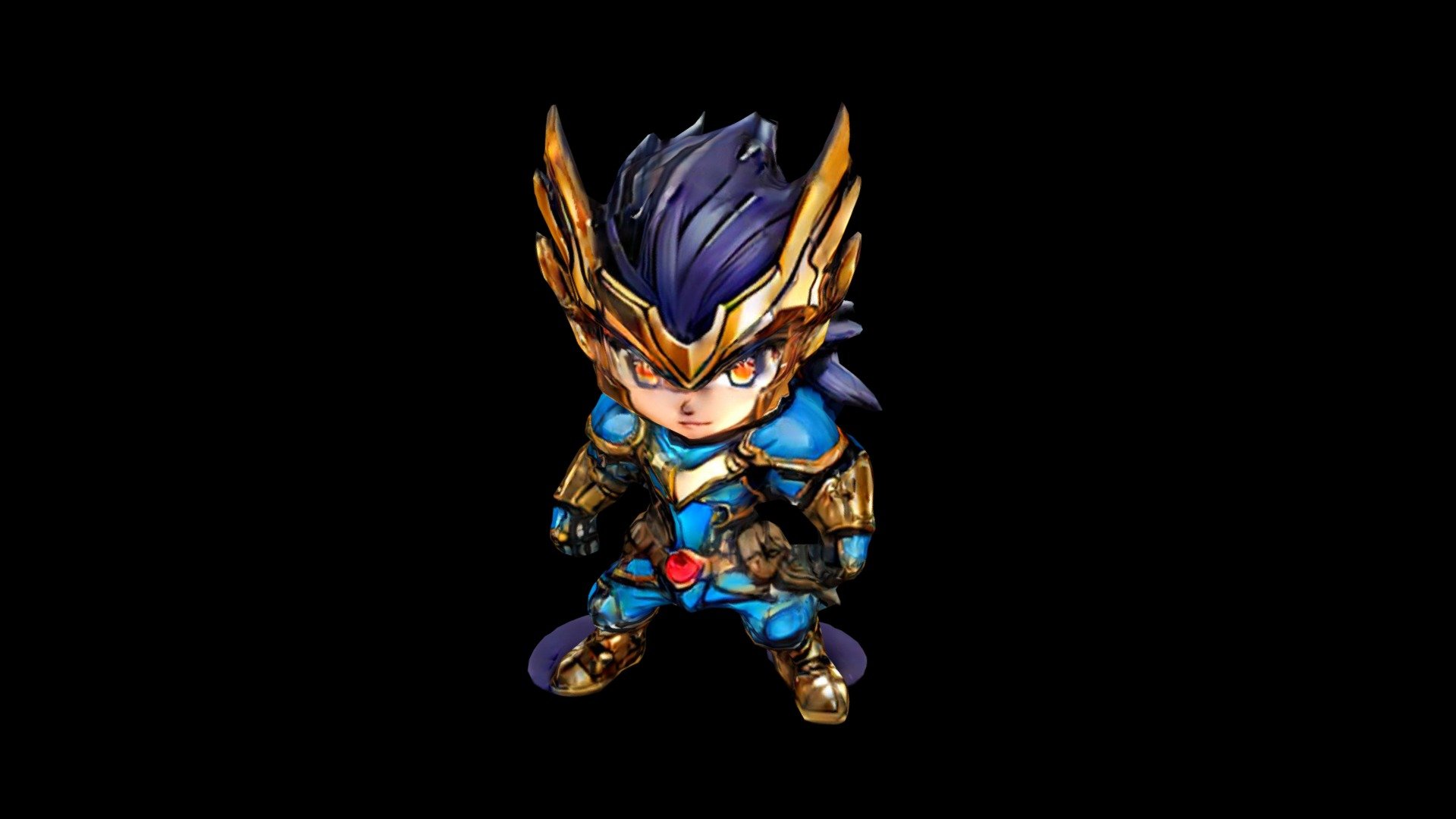 An image of a character from the game Vainglory, - Download Free 3D ...