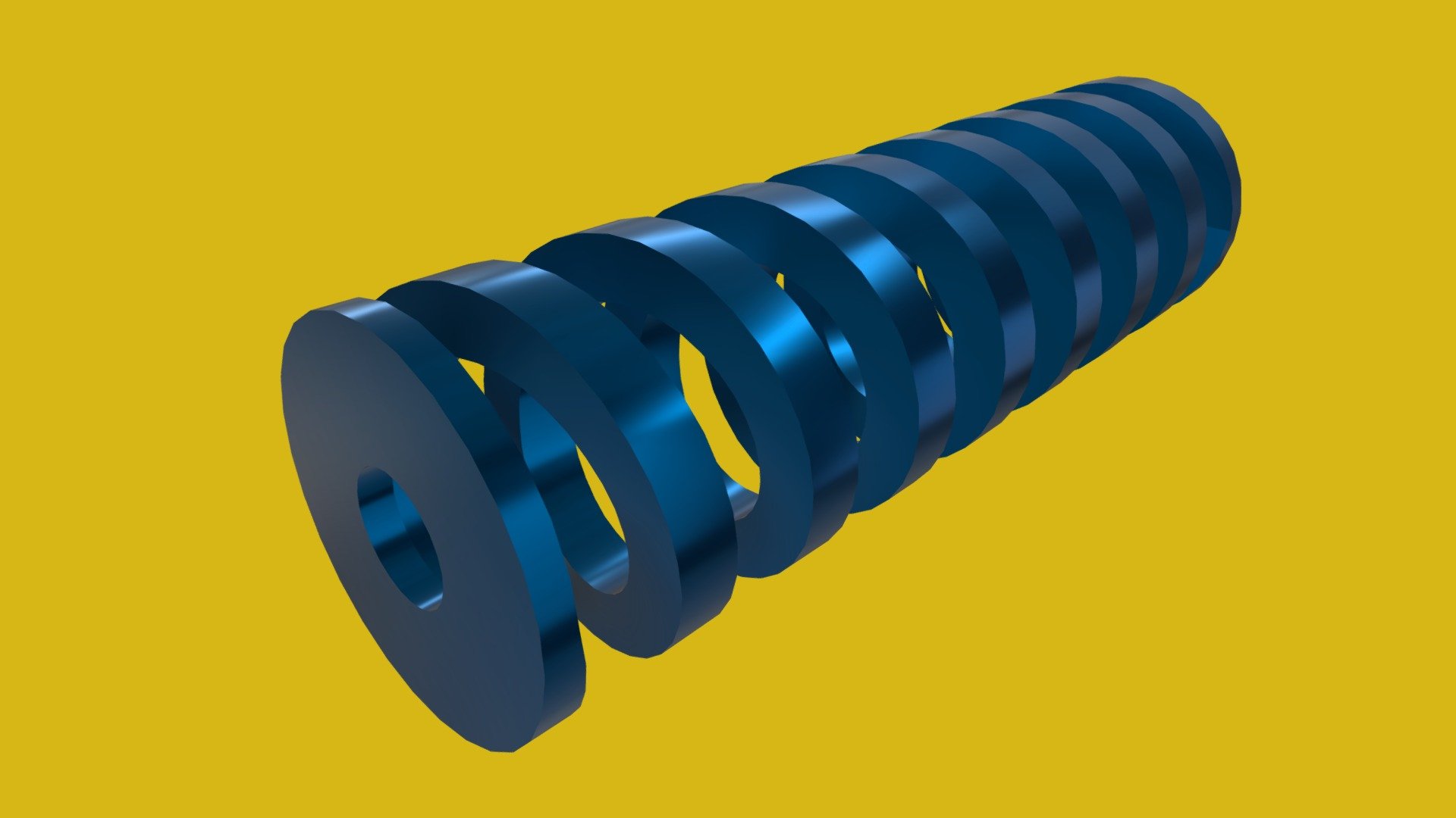 square-section-spring - 3D model by fasteng [e6e69b4] - Sketchfab