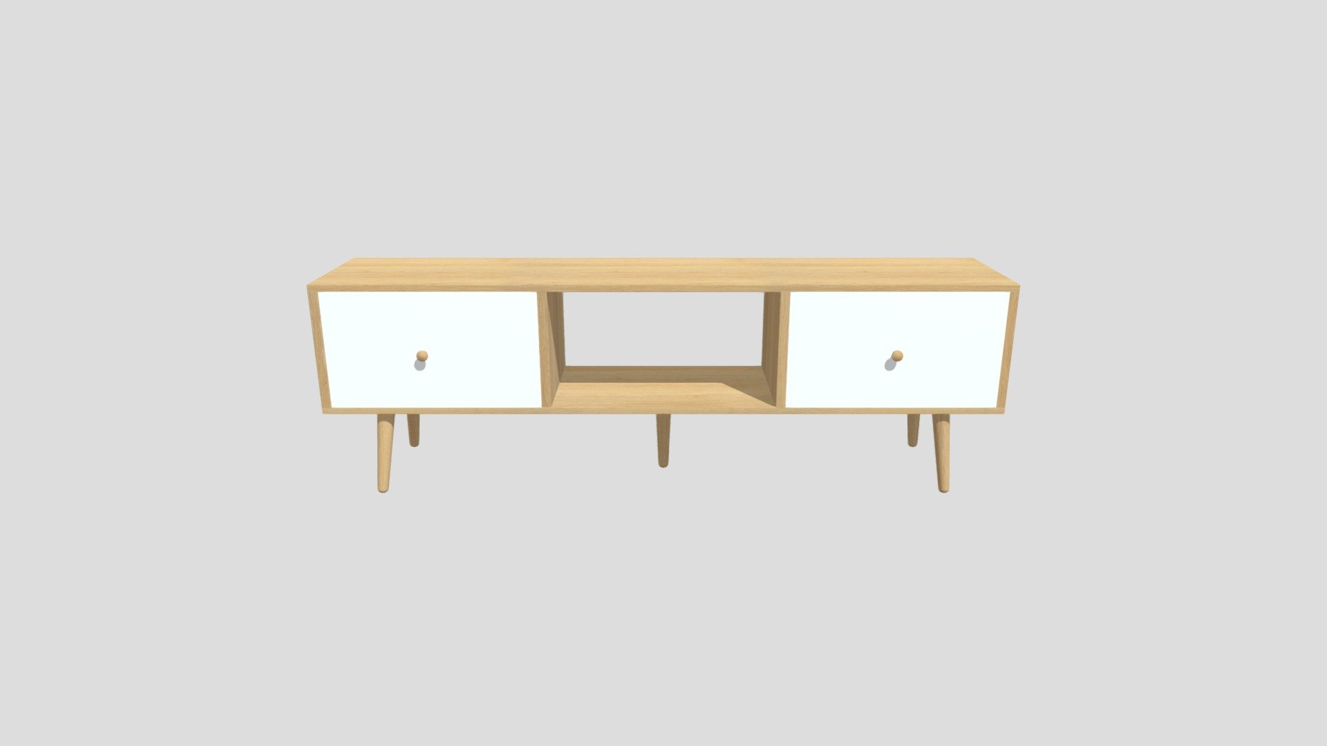 Smart TV shelf - 3D model by autumn2212 [e6e7496] - Sketchfab
