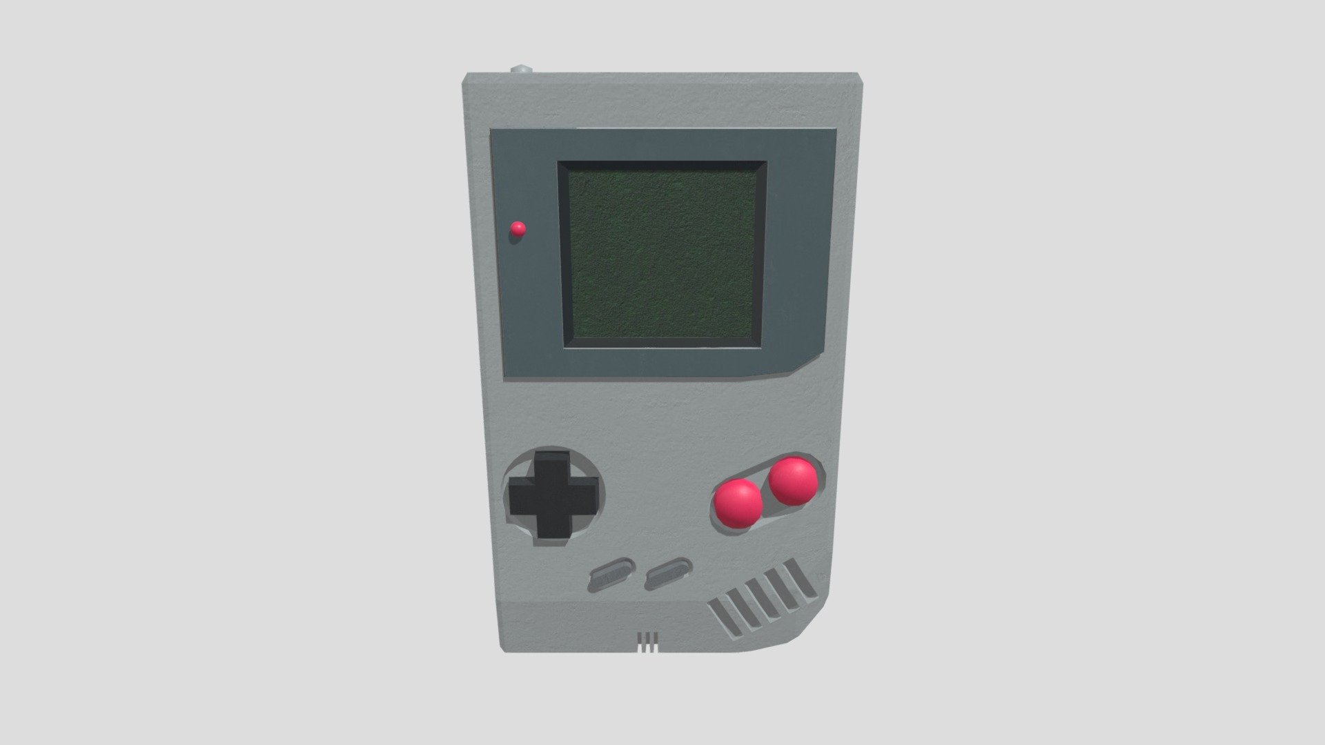 Gameboy - 3D model by kaito (@KaitoYamazaki) [e6e9171] - Sketchfab