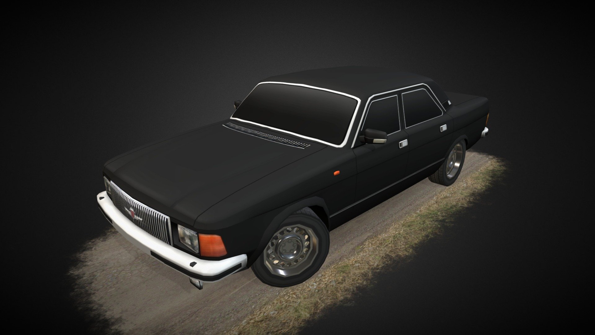 Volga 3102 - 3D model by Devsanterr [e6ea538] - Sketchfab