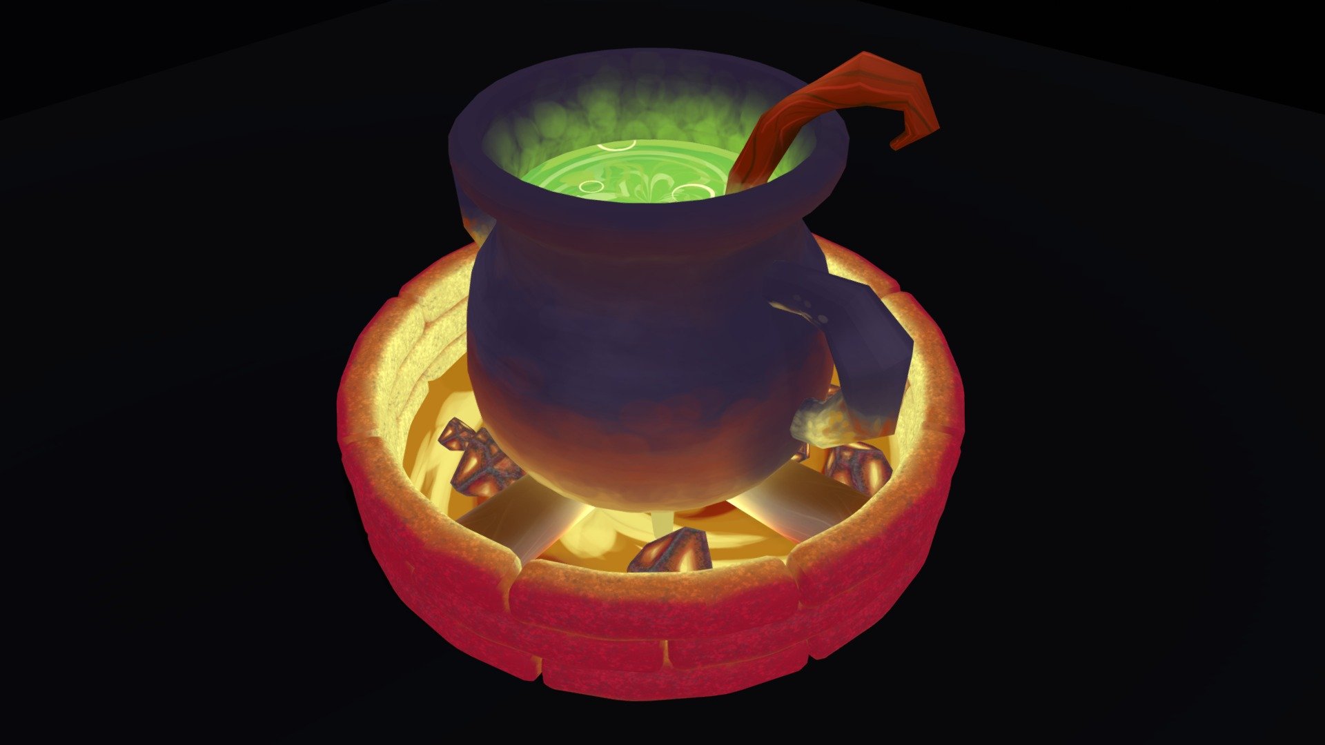 Cauldron - 3D model by JC Santiago (@jehseh) [e6eacd0] - Sketchfab