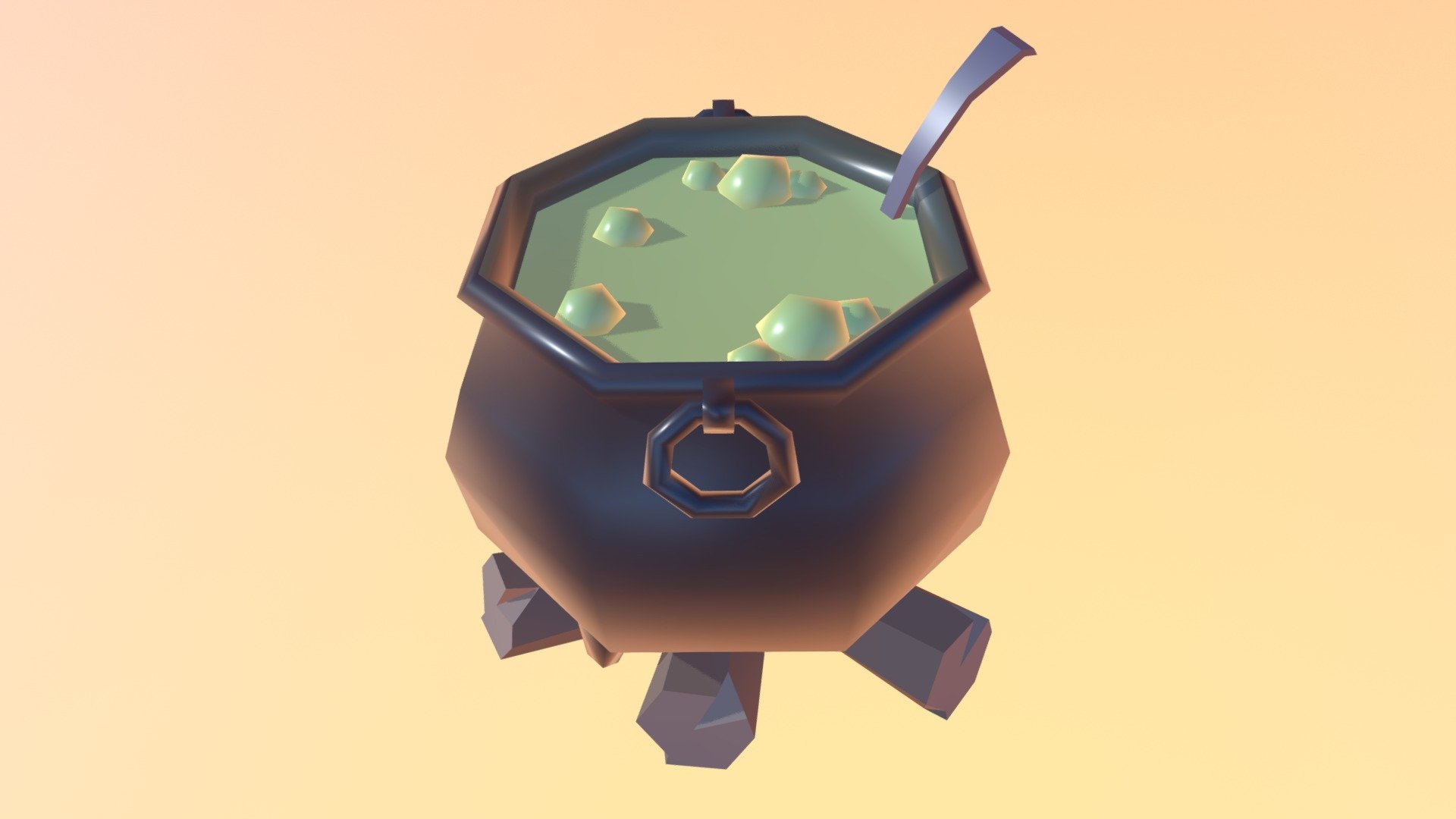Evil Cauldron - Download Free 3D model by Inuciian [e6eb5fe] - Sketchfab