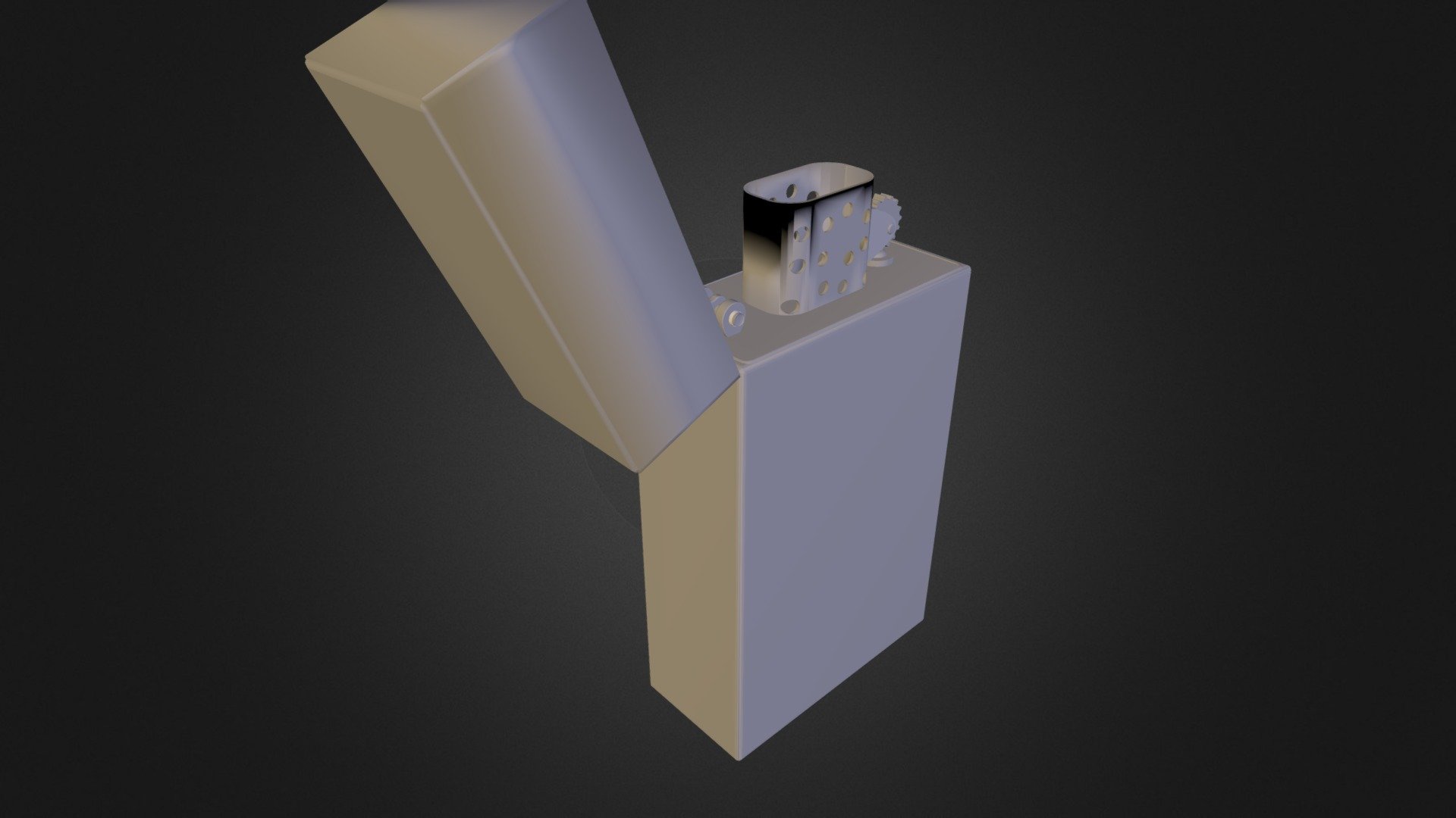 Zippo - 3D model by slavev [e6eb709] - Sketchfab