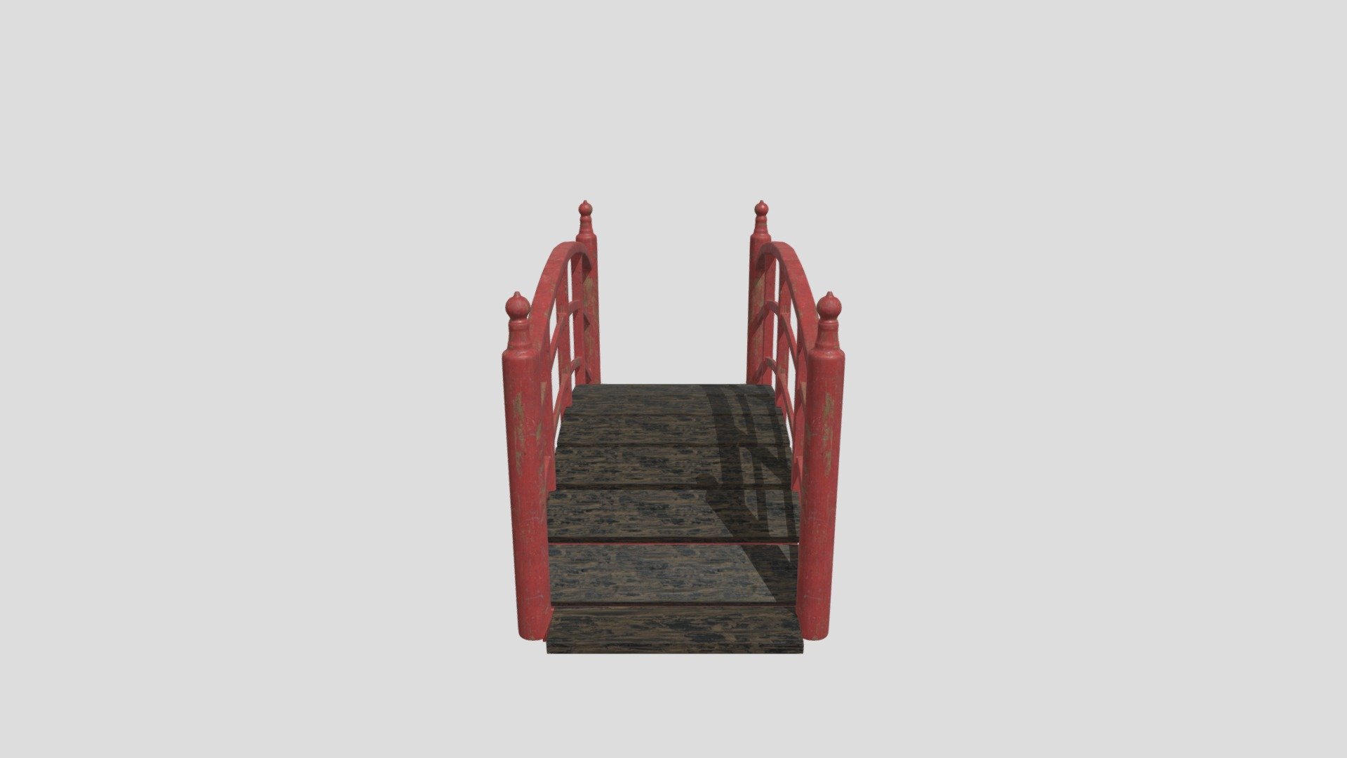 Red Bridge V2 - Download Free 3D model by Bhargav Limje (@bhargavlimje ...