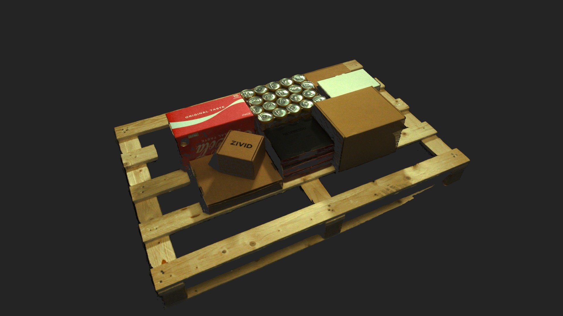 Mixed Grocery Items Pallet - Download Free 3D model by Zivid [e6ede47 ...