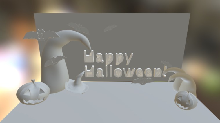 Halloween - 3D model by ccadet [e6ef3a4] - Sketchfab