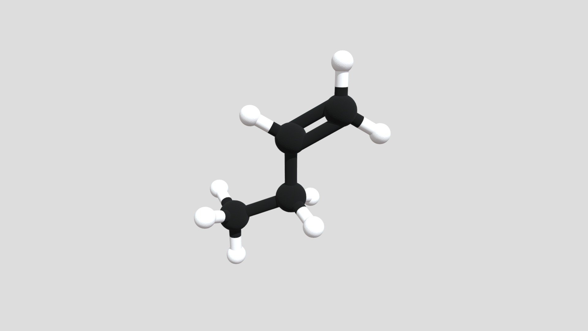 1-butena - 3D model by akhmad.farhan18 [e6ef5bc] - Sketchfab