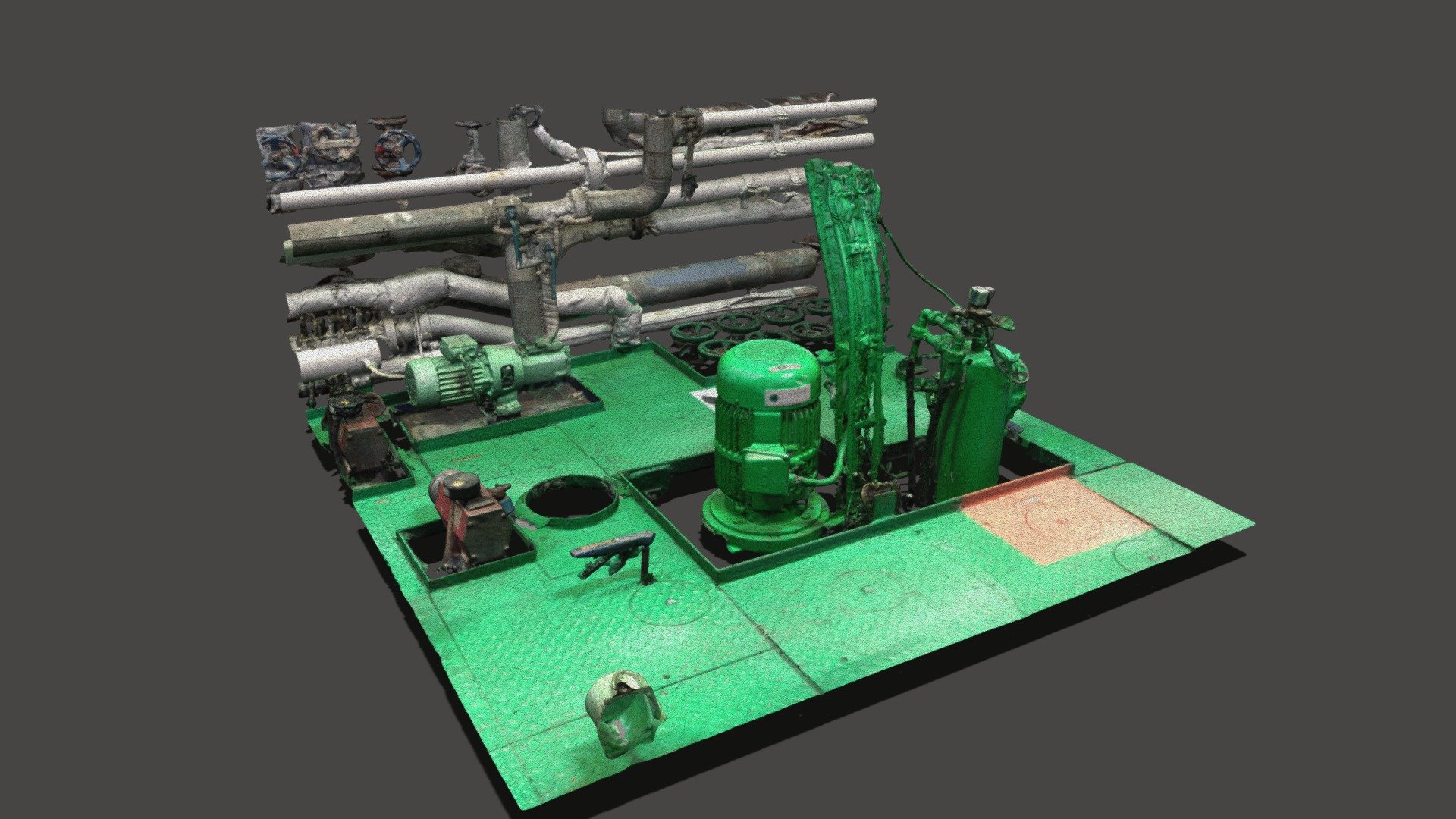 Ship engine room fragment - 3D model by Renalds (@renalds_rs) [e6f0809 ...