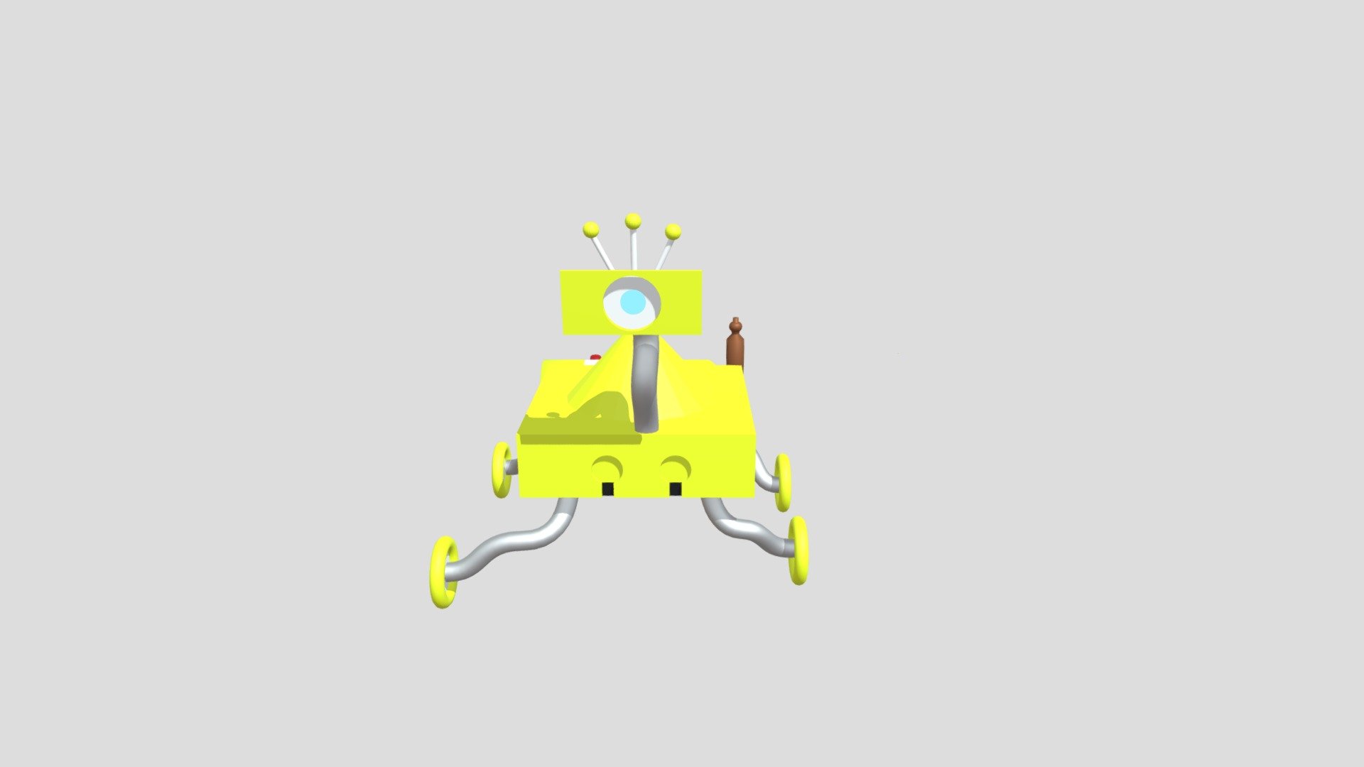 Bu-chan from Flip Flappers // フリップフラッパーズのブチャン - Download Free 3D model ...