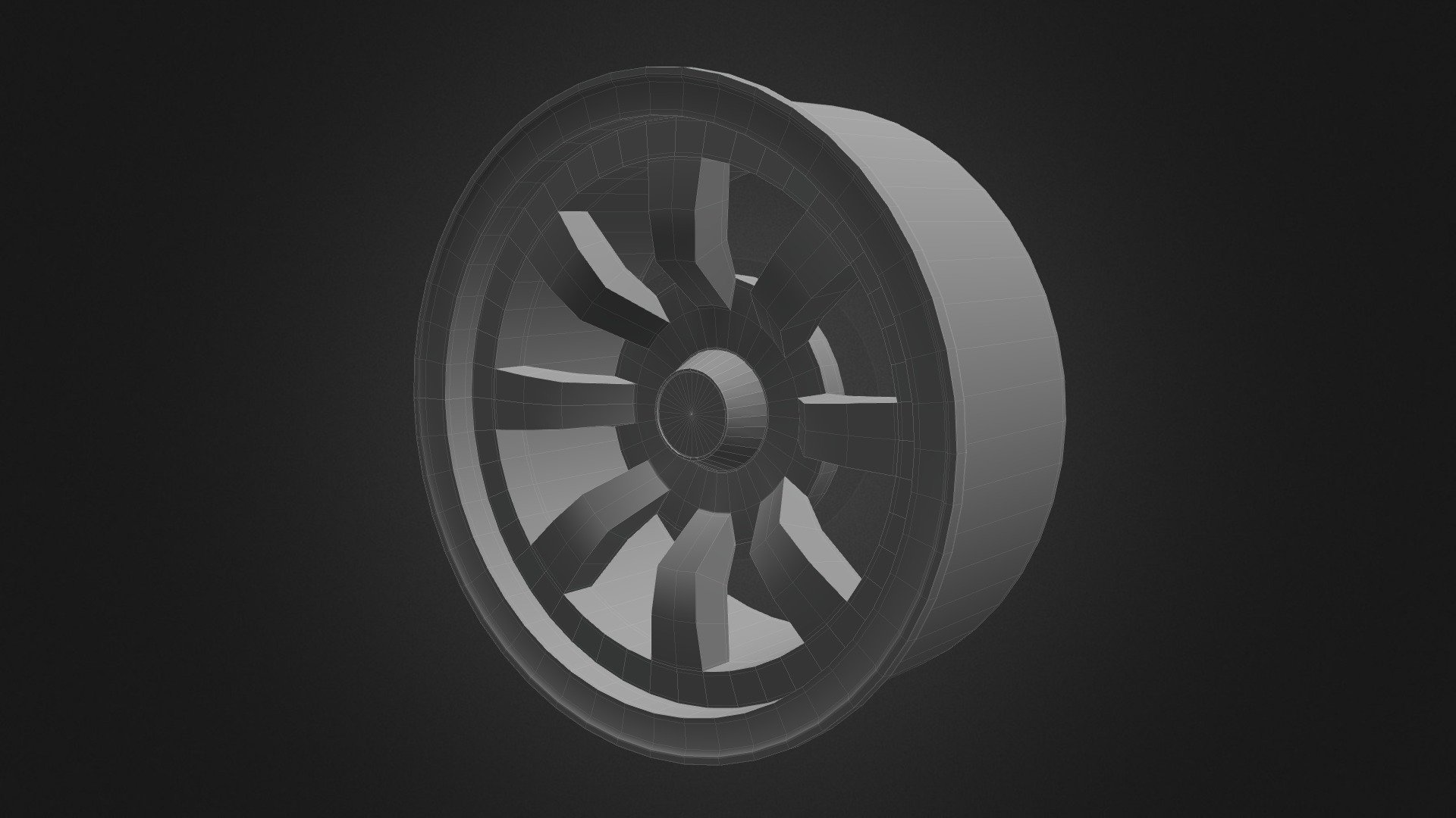 KONIG Rewind Graphite - Low Poly - WIP - 3D model by synxy [e6f3eef ...
