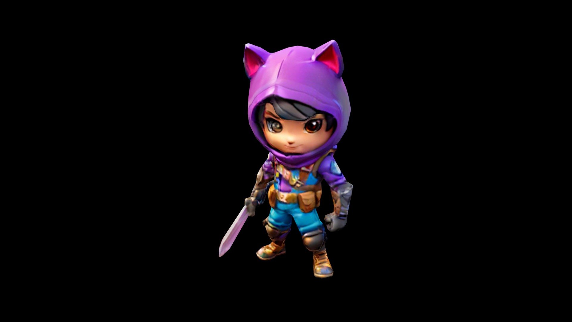 "The Adventures of Violet the Purple Toy Cartoon - Download Free 3D ...