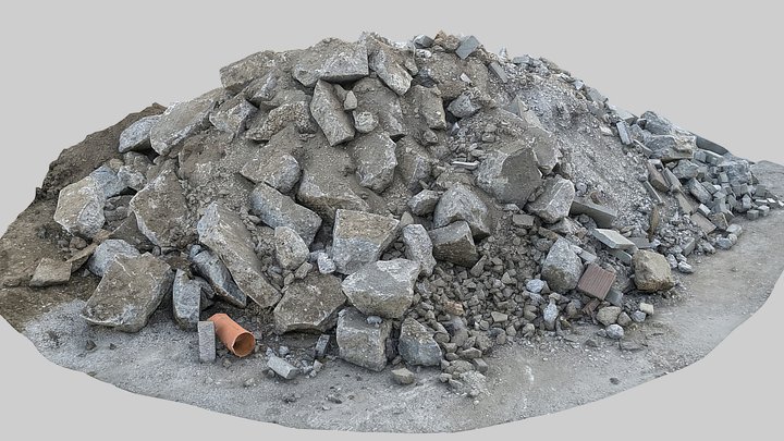 Rubble 3D models - Sketchfab