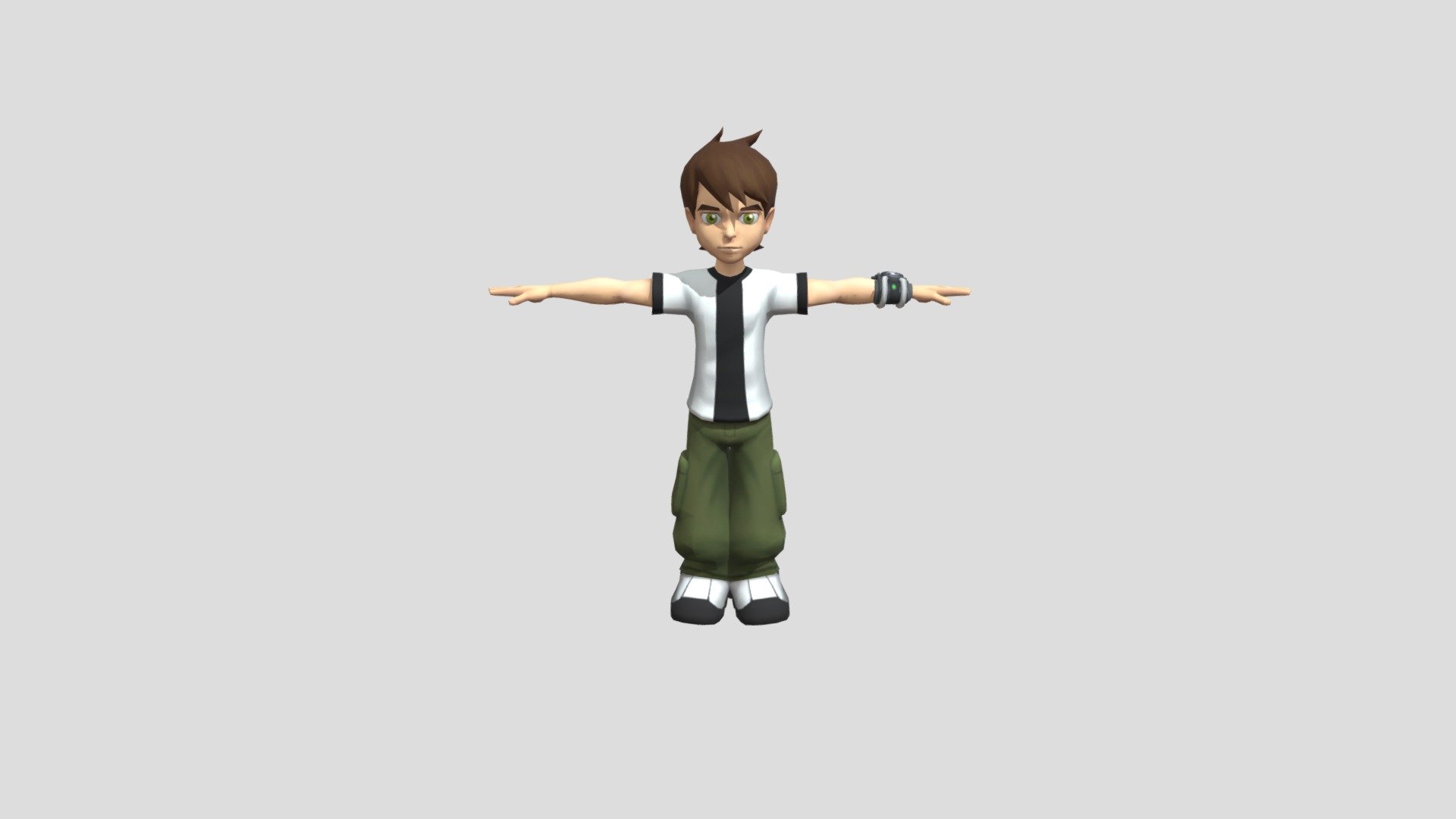 Ben 10 - Download Free 3D model by 3D by Renato👽 (@3dbyrenato) [e6f587d ...