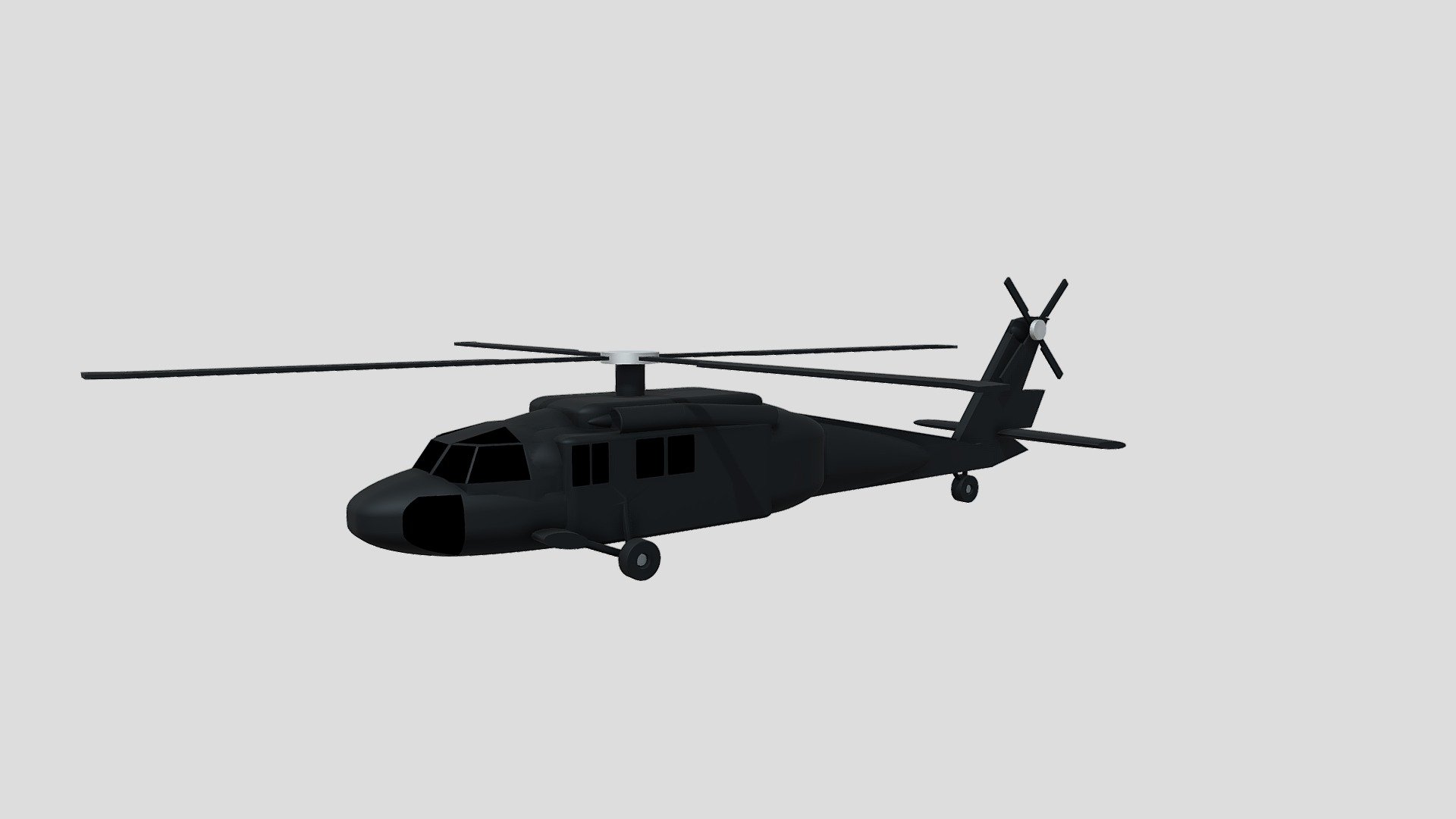 Sikorsky UH-60 Blackhawk - Download Free 3D model by Spark_Customs ...