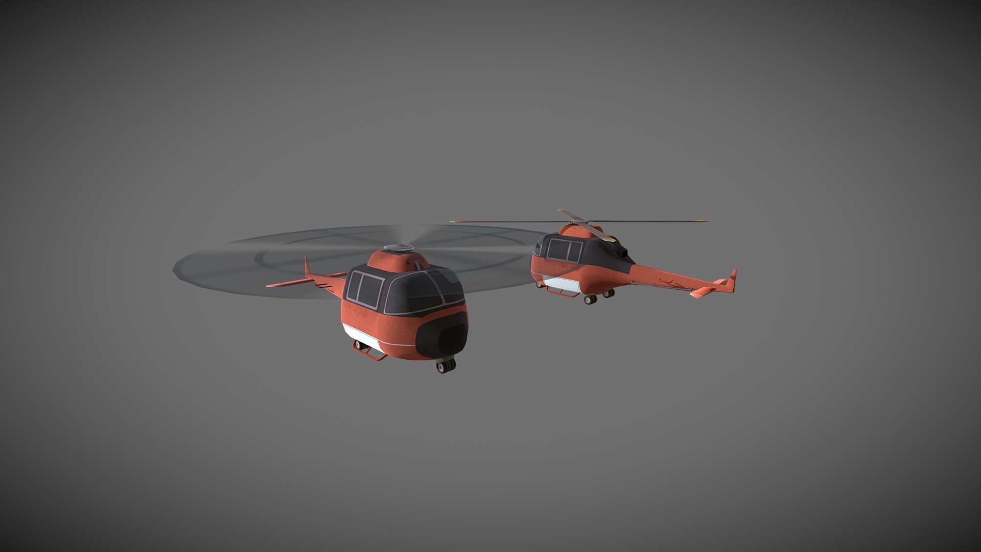 CSD_Rescue Helicopter - 3D model by Alex Borjas (@alexborjas) [e6fa9e6 ...