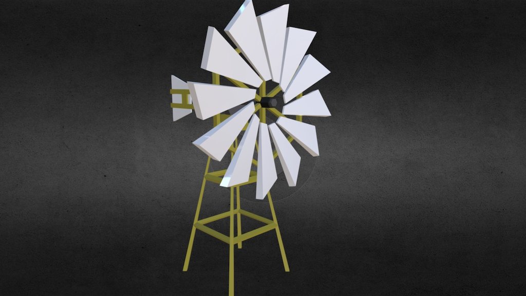 Classpractice02-windmill - 3D model by Ryan Hsu (@Ryan.Hsu) [e6fb4d2 ...