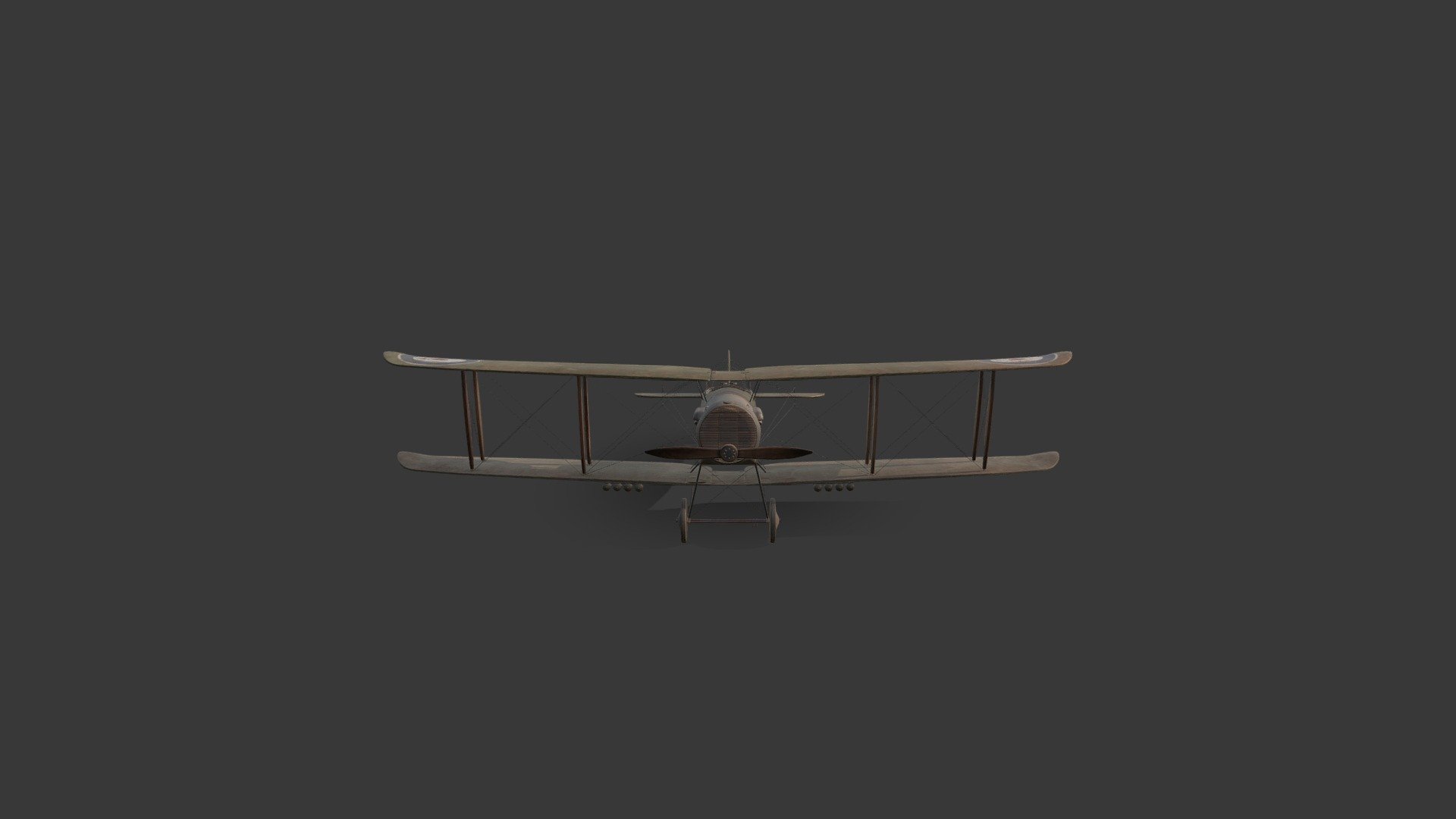 Bristol F.2 Fighter - 3D Model - 3D model by Daniela Capó (@danycapo ...