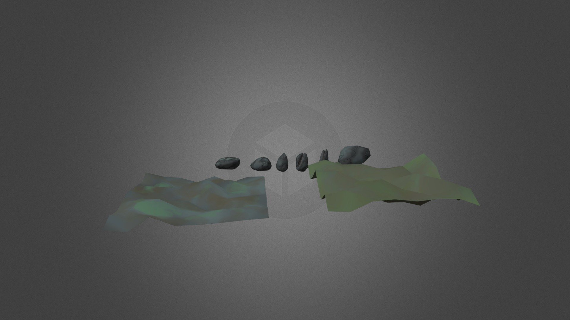 Rocks low poly - Buy Royalty Free 3D model by sergio_vasquez [e6fd9f6 ...