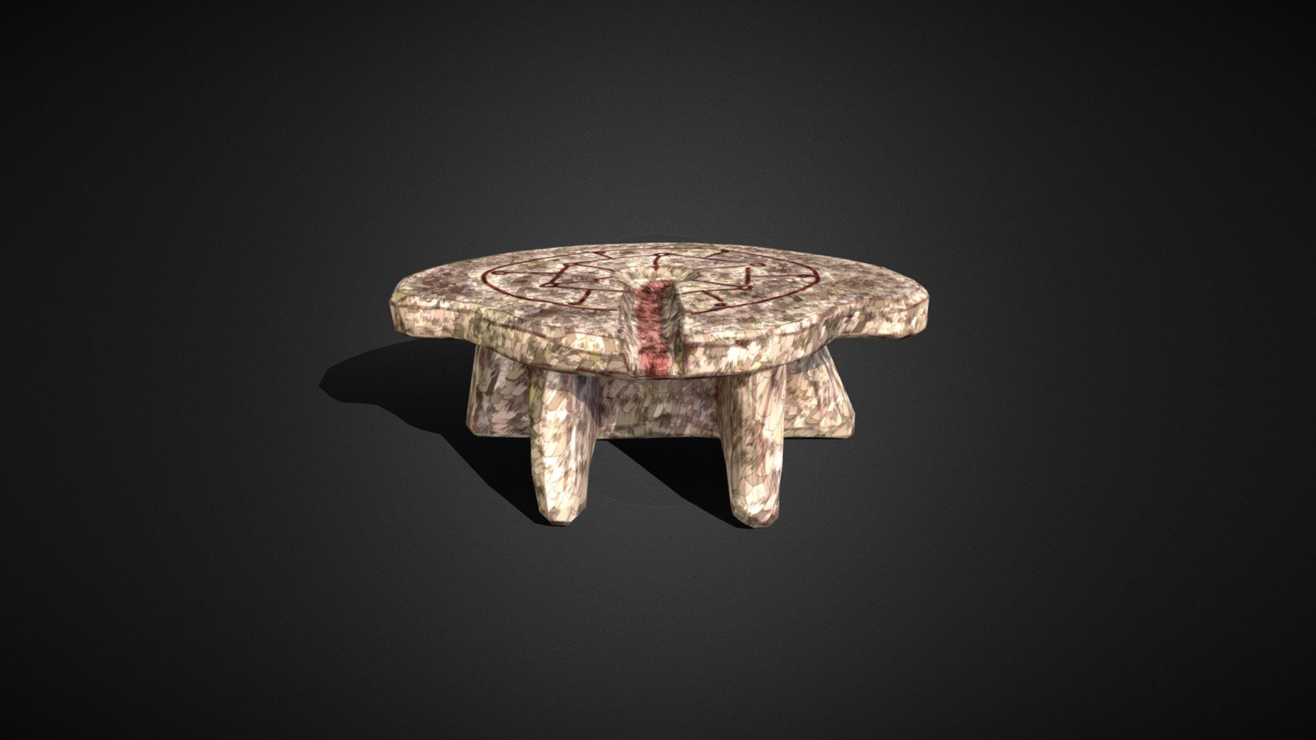 Sacrificial ritual table - 3D model by Alexandre DAHM (@SneakyArrow ...