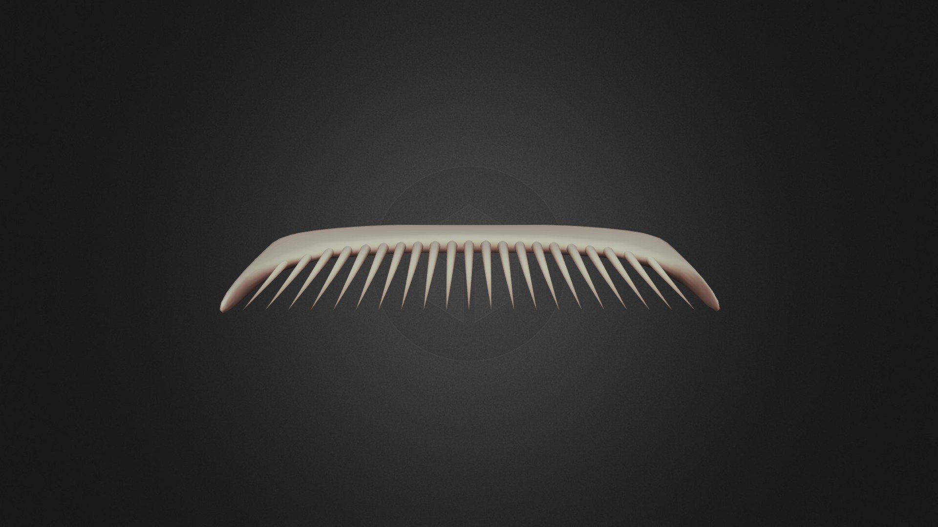 comb - 3D model by KeyMaster51 [e6fe25f] - Sketchfab