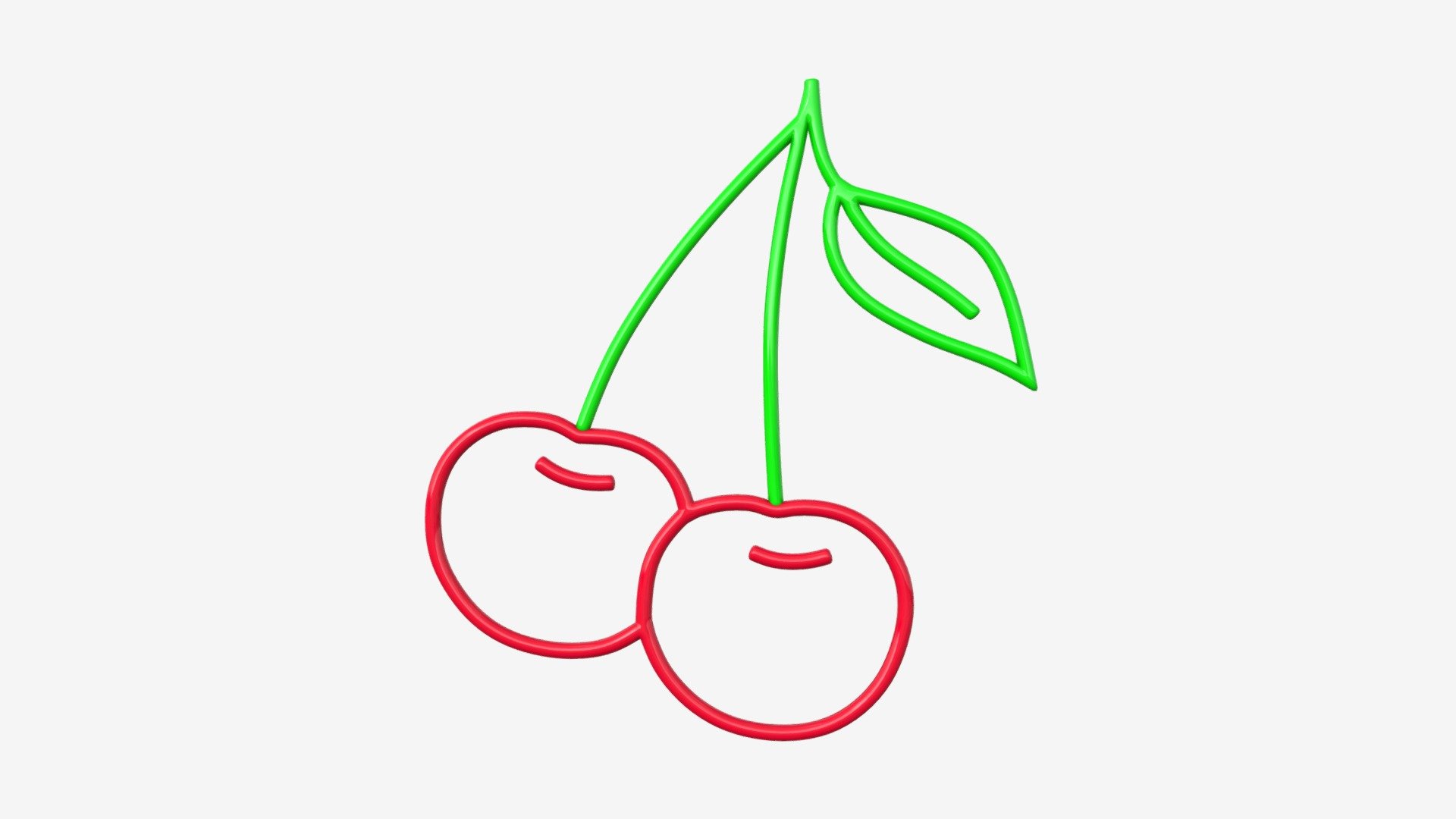 Cherry neon sign - Buy Royalty Free 3D model by HQ3DMOD (@AivisAstics ...