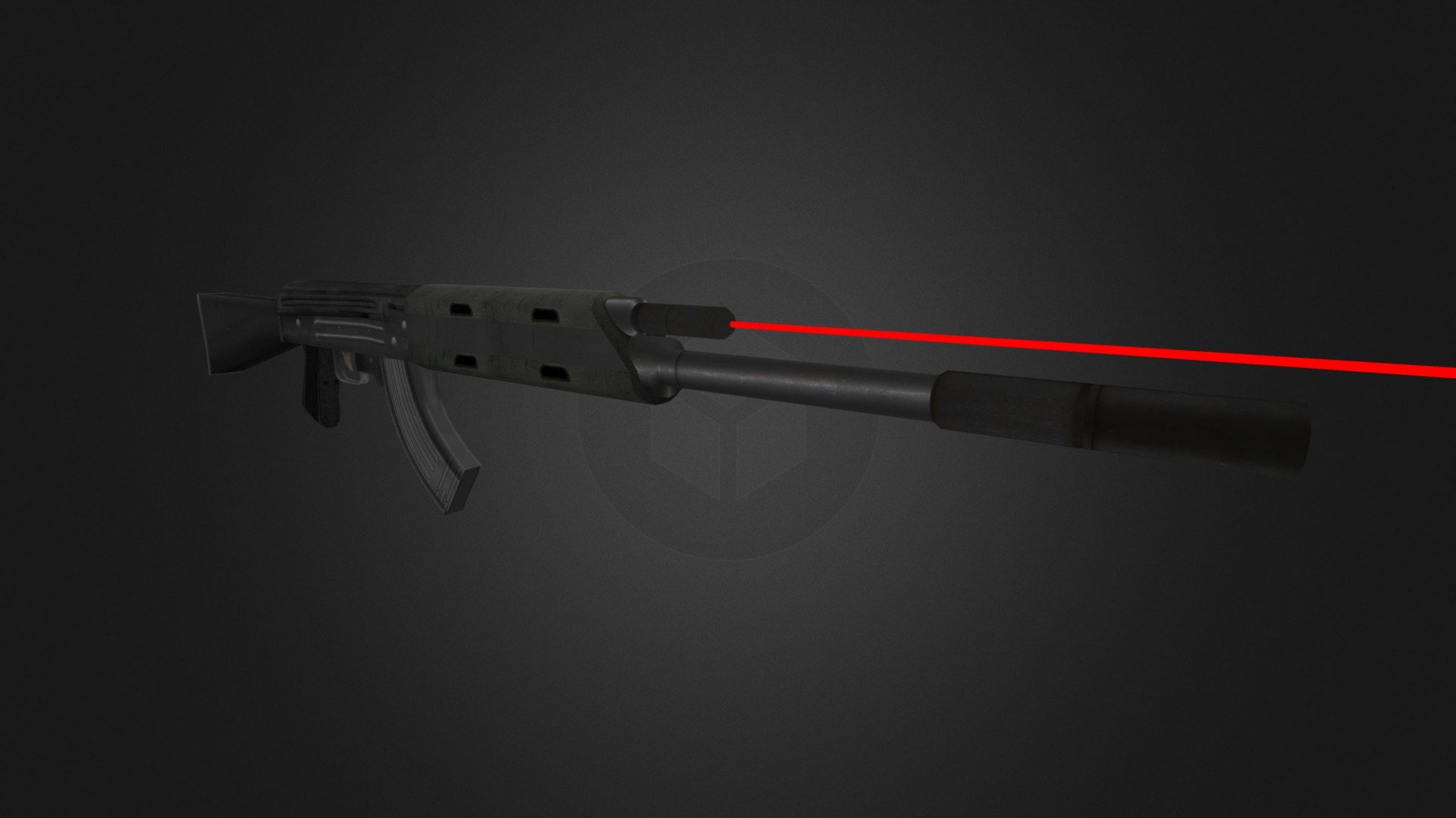 Random Gun W I P - 3D model by sneaky667 [e7004e5] - Sketchfab